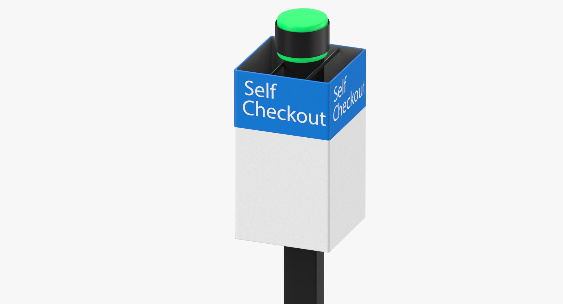 Self checkout register 3D - TurboSquid 2048060