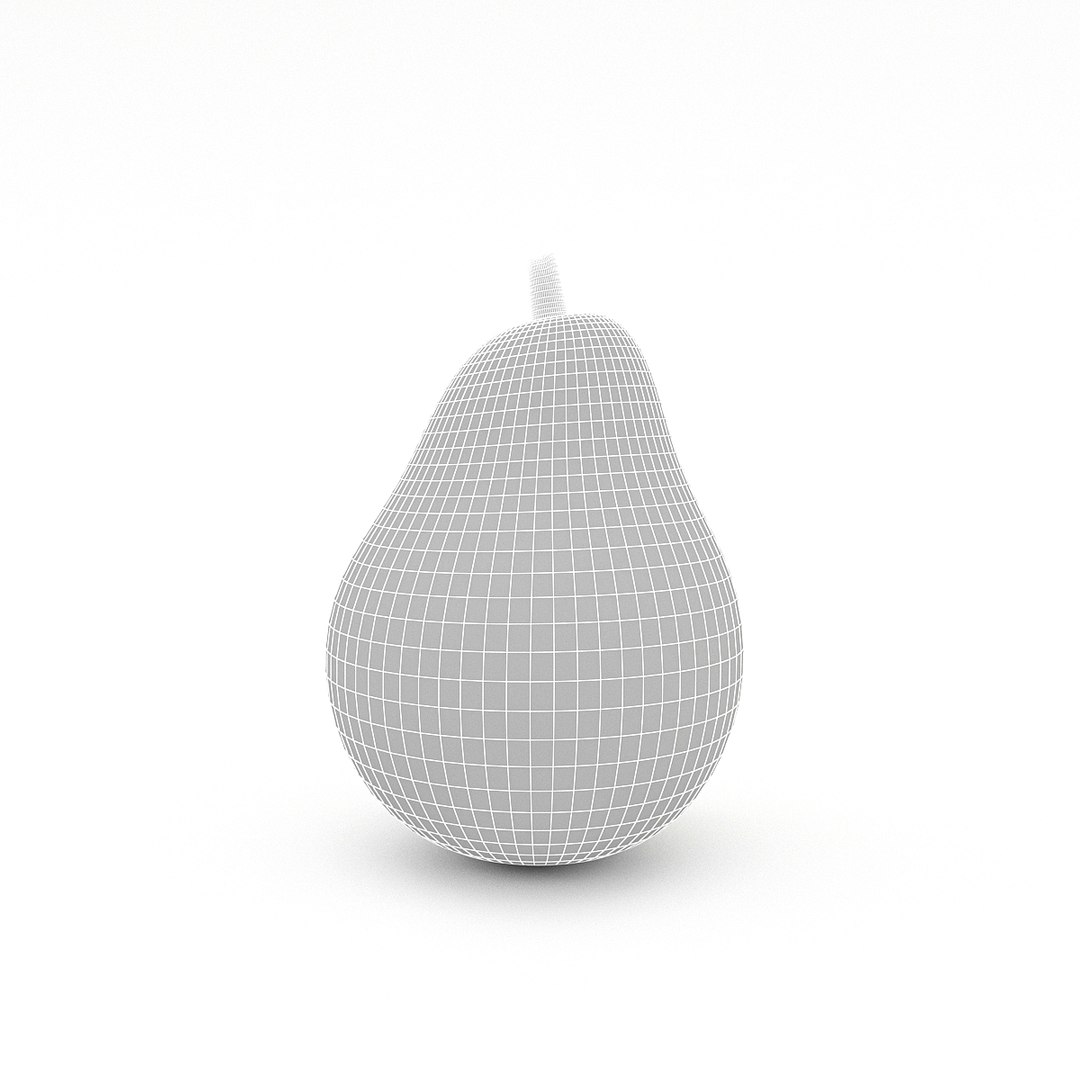 3D Pear Realistic - TurboSquid 1421247