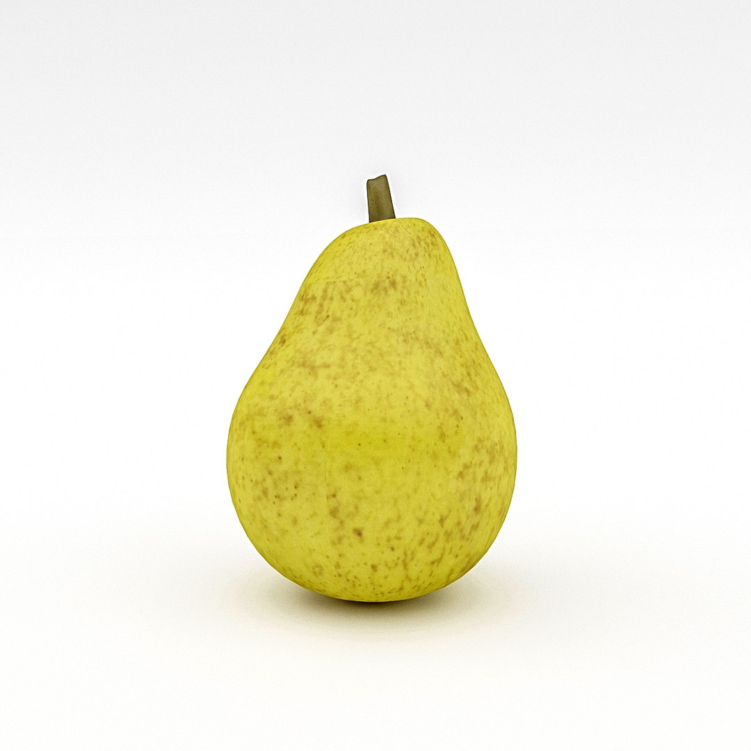 3D Pear Realistic - TurboSquid 1421247