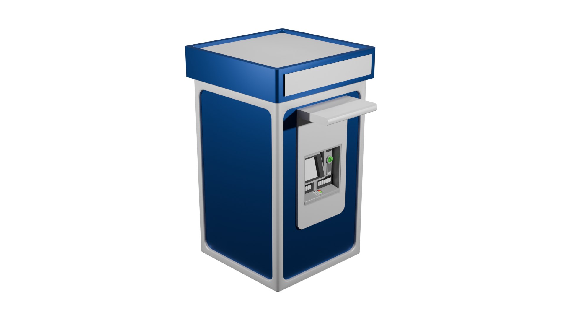 3D Model ATM Machine Version 4 - TurboSquid 2227397