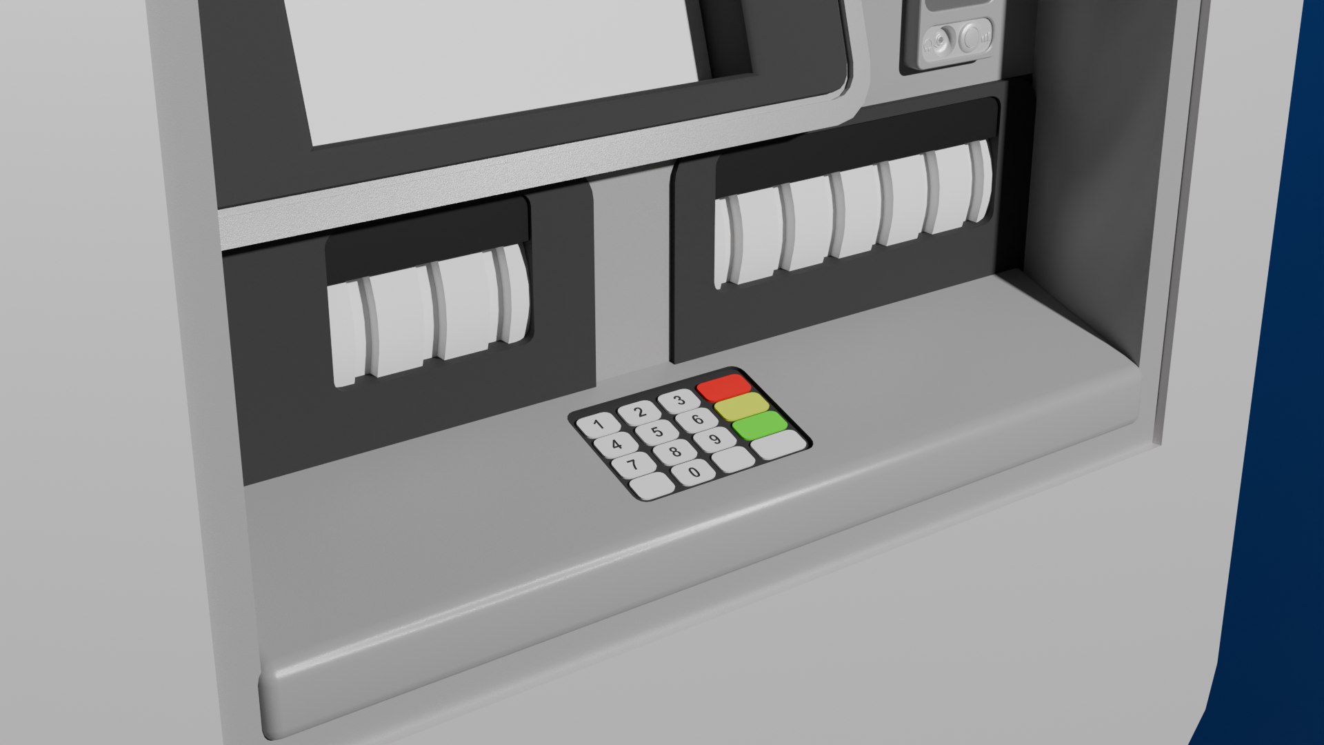 3D Model ATM Machine Version 4 - TurboSquid 2227397