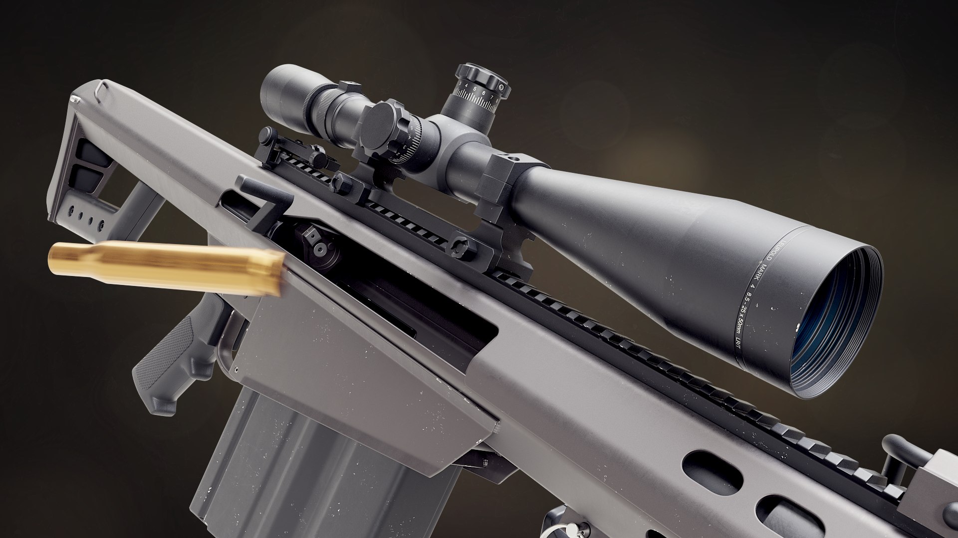 Barrett M82a1 3D Model - TurboSquid 1321547