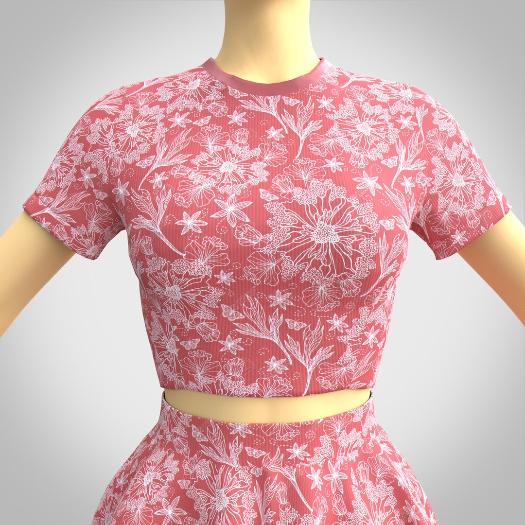 3D Model Fancy Dress - Circle - TurboSquid 1432591