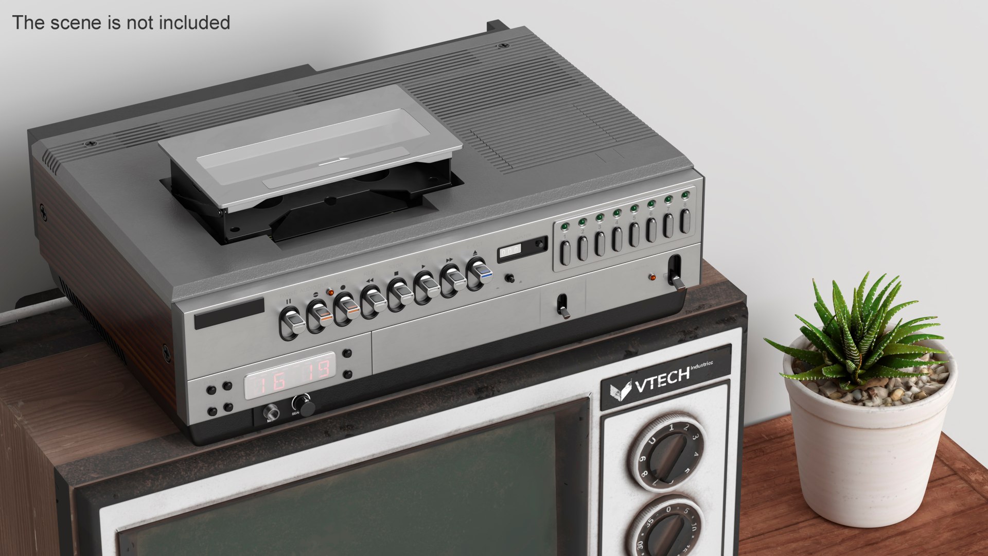 Vintage Video Recorder Model - TurboSquid 2236577