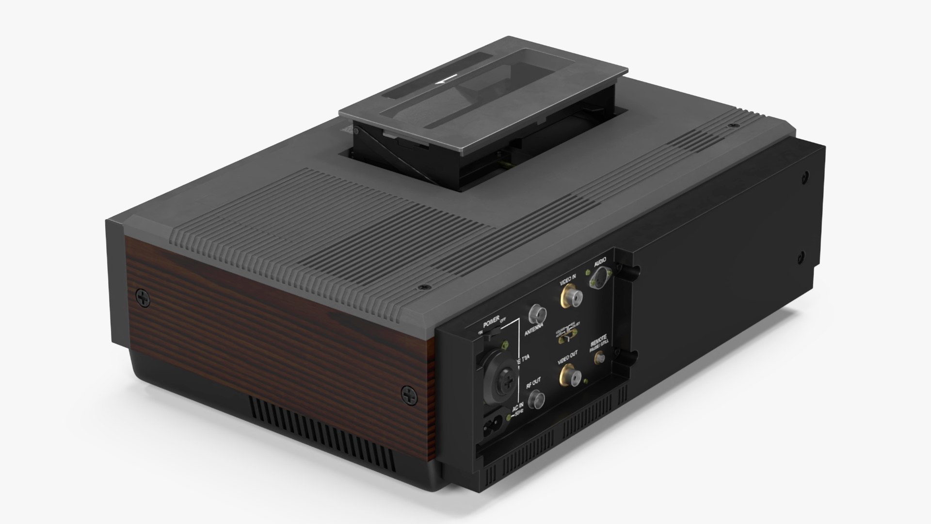 Vintage Video Recorder Model - TurboSquid 2236577