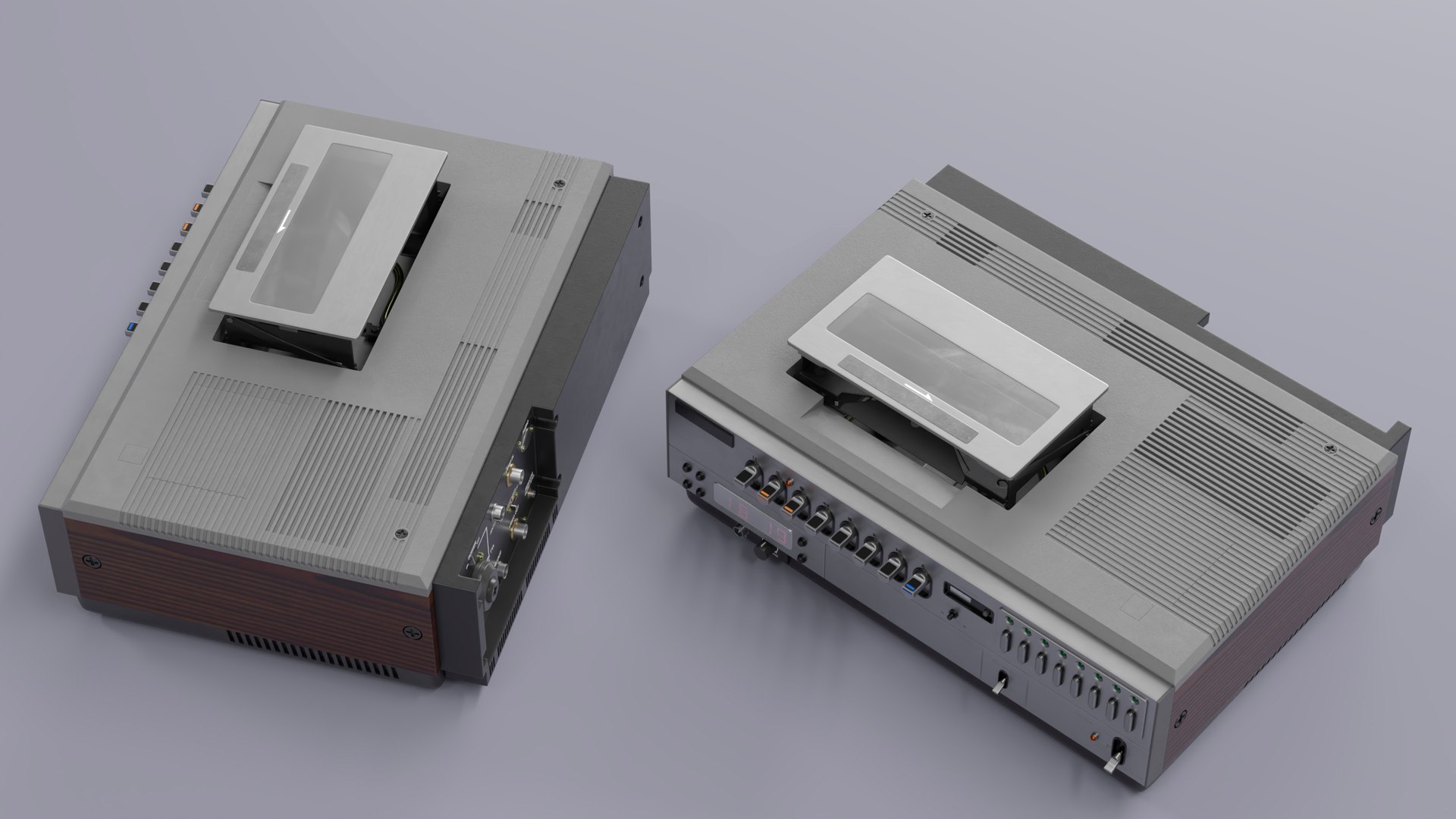 Vintage Video Recorder Model - TurboSquid 2236577