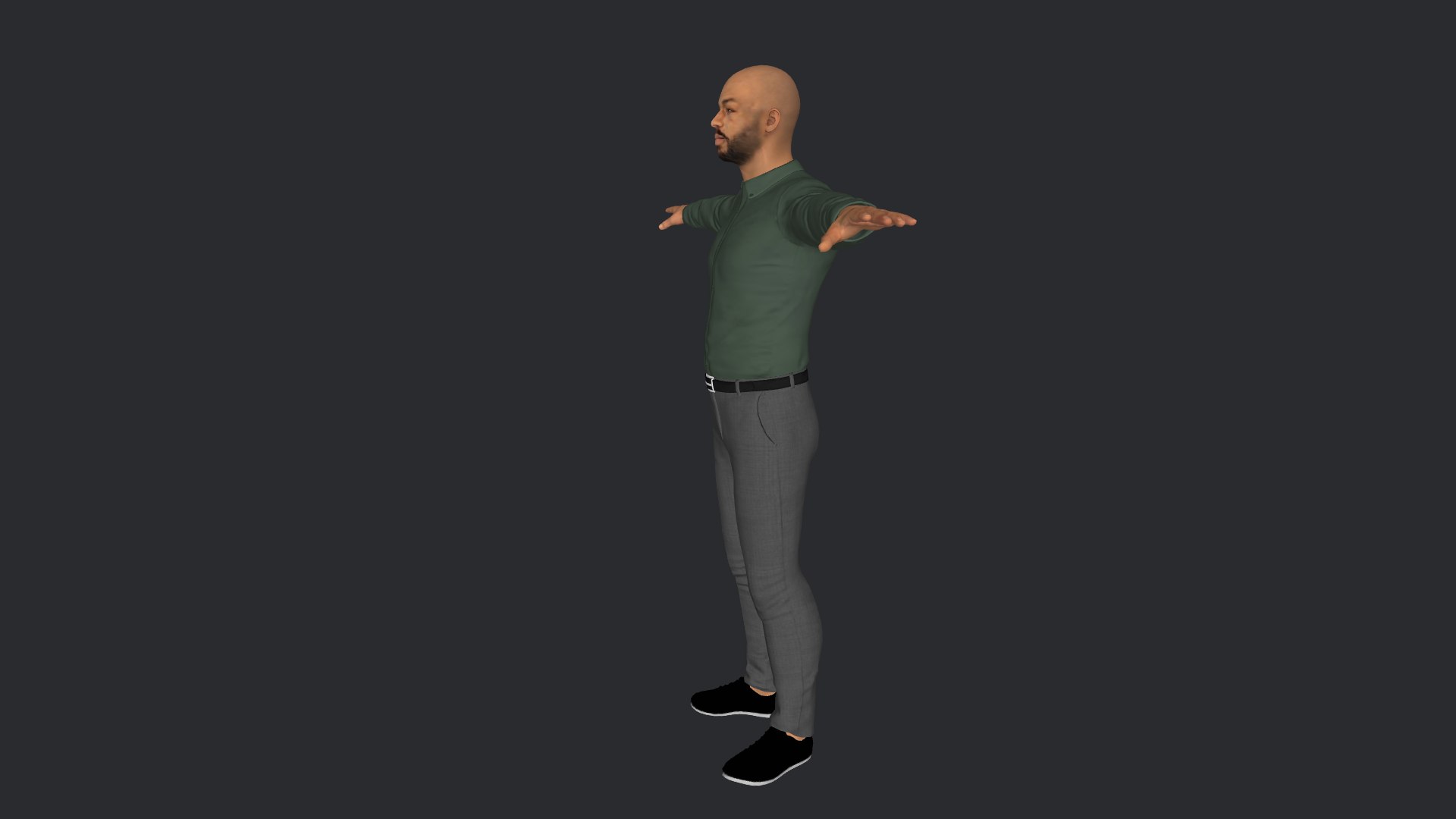 Jon Jones Hyper Realistic Full Body Fully Rigged Character 3D Model ...