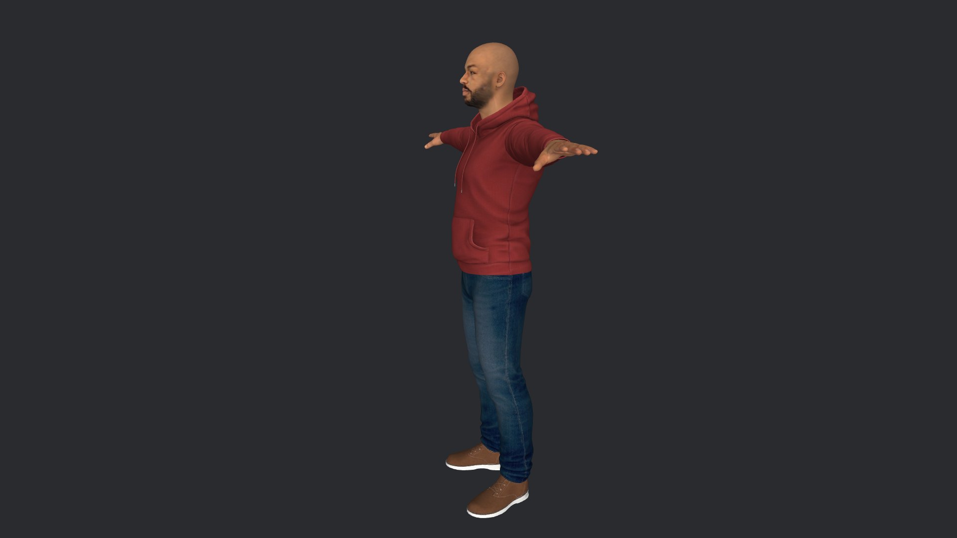 Jon Jones Hyper Realistic Full Body Fully Rigged Character 3D Model ...