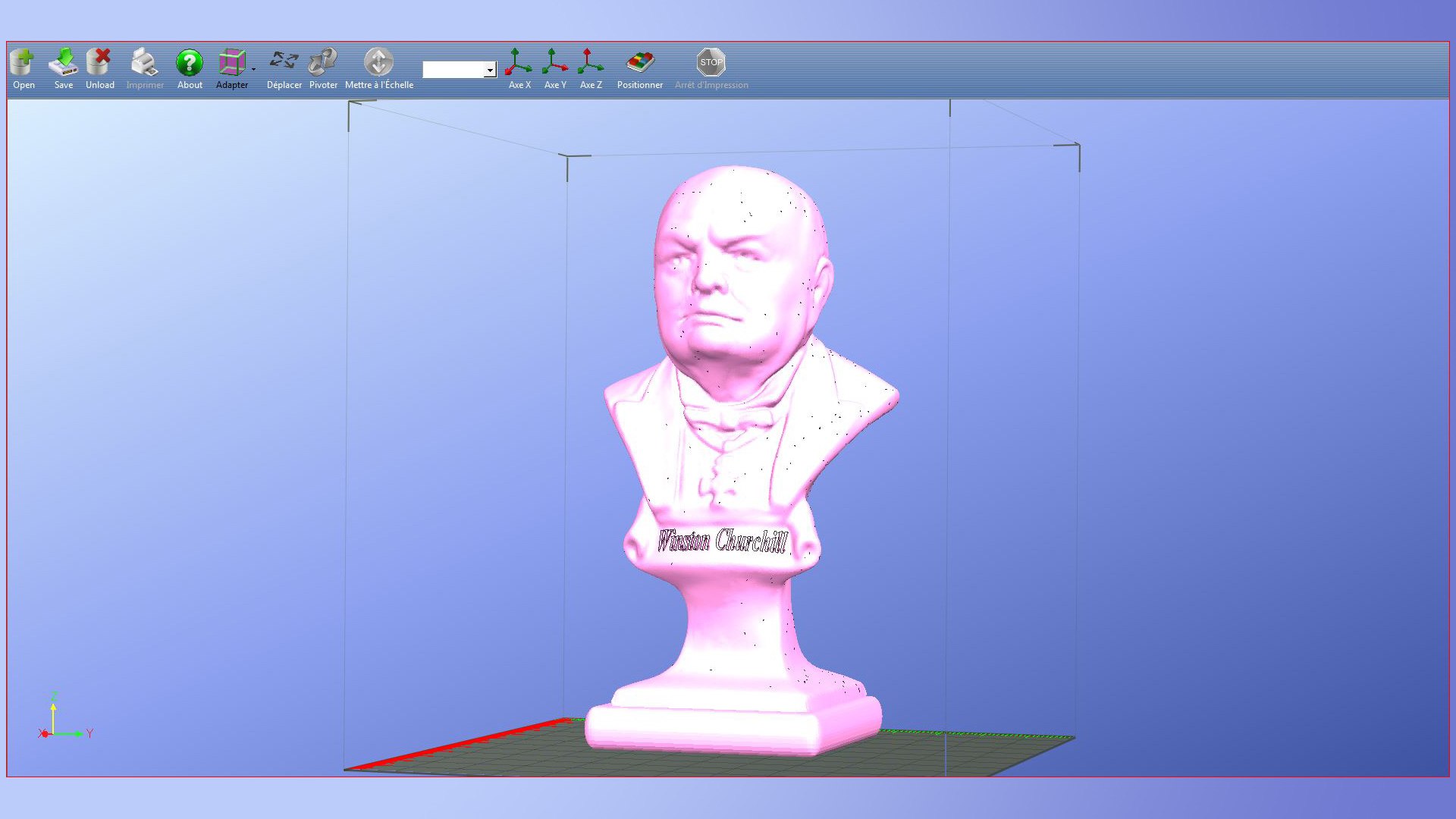 3D Witson Churchill Bust - TurboSquid 1720838