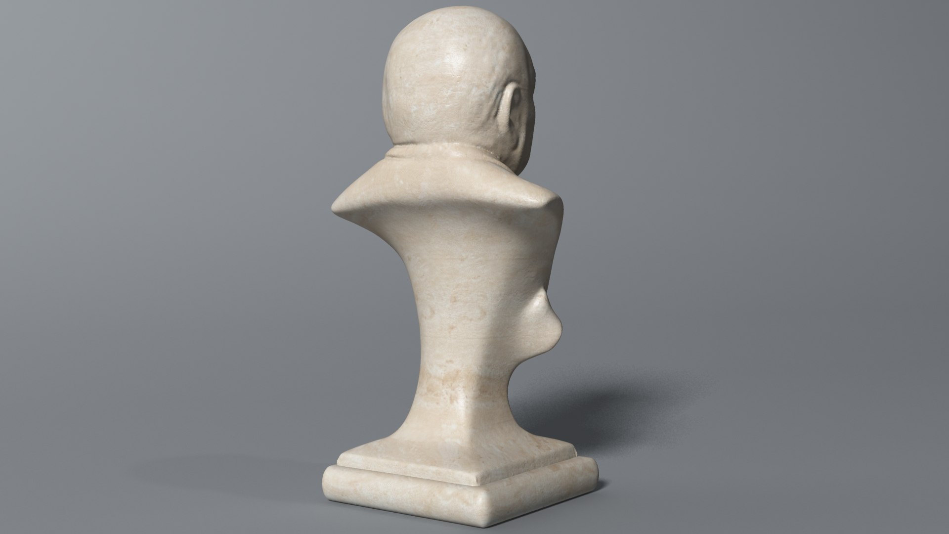 3D Witson Churchill Bust - TurboSquid 1720838