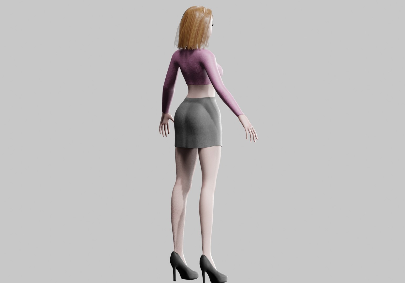 3D Pretty Young Woman V26756 Model - TurboSquid 2276928