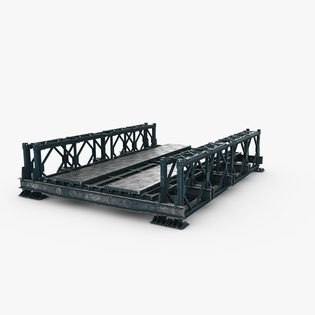 3d Model Bailey Bridge Construction