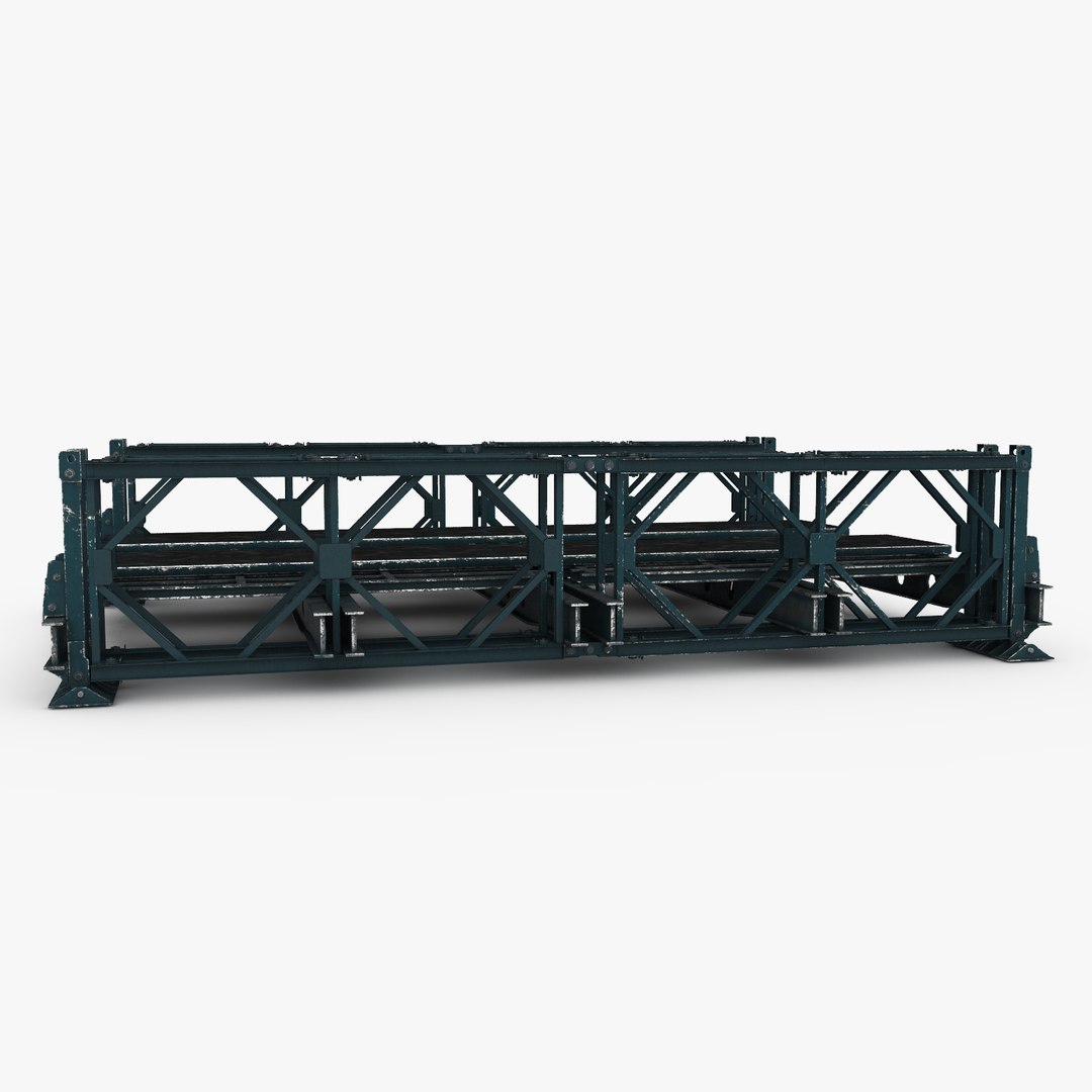 3d Model Bailey Bridge Construction
