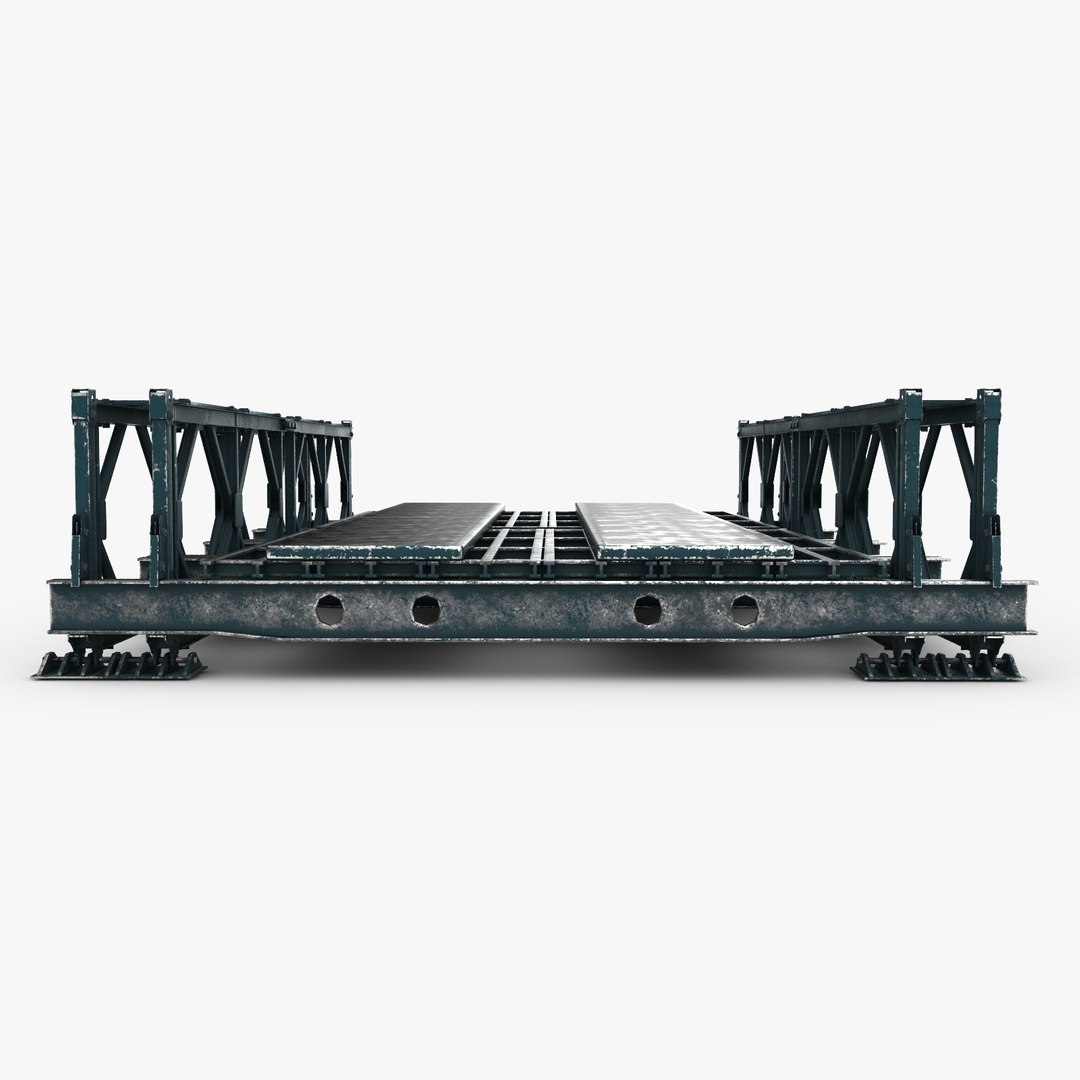 3d Model Bailey Bridge Construction