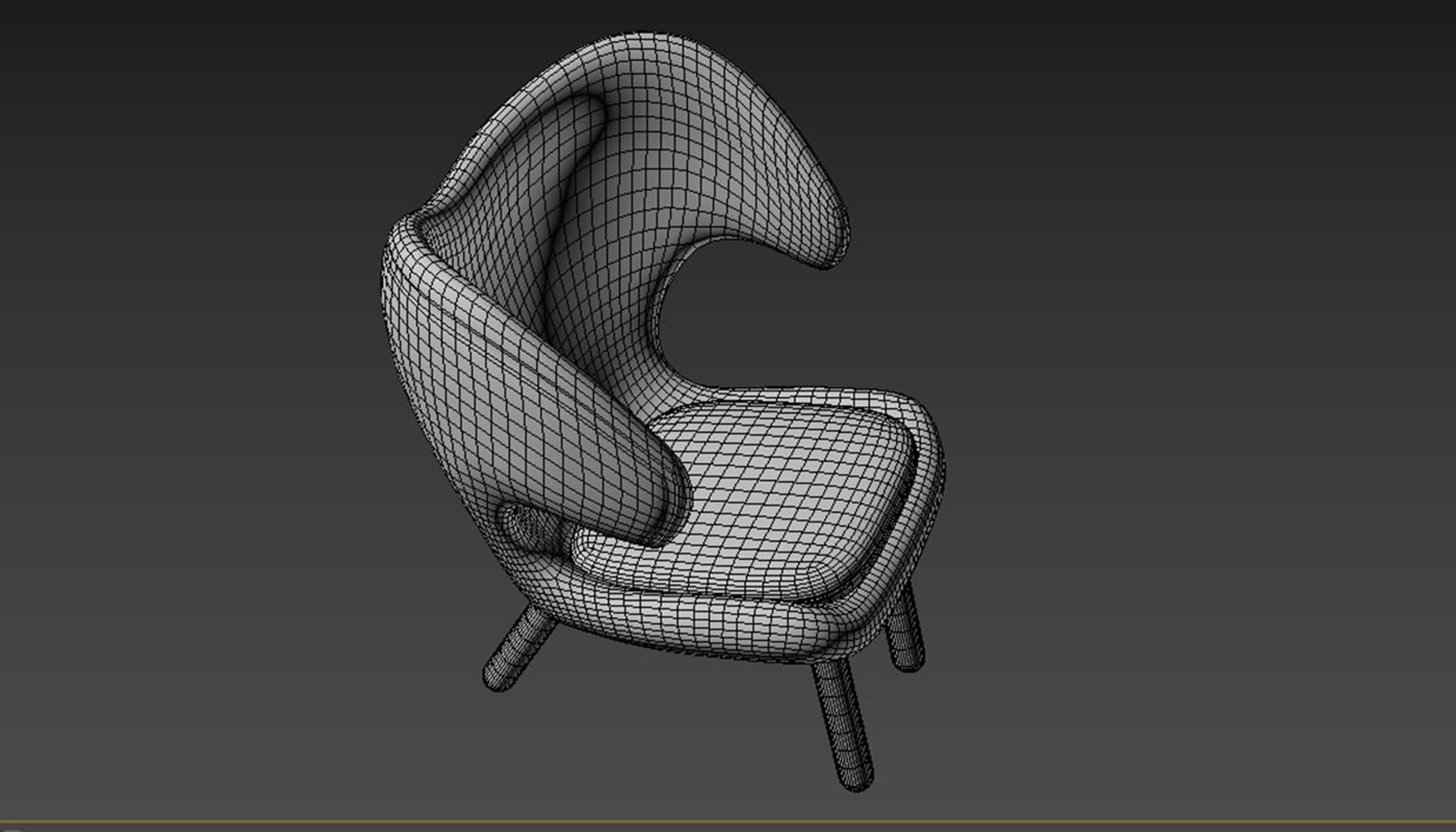 Arm Chair 3D Model - TurboSquid 1471359