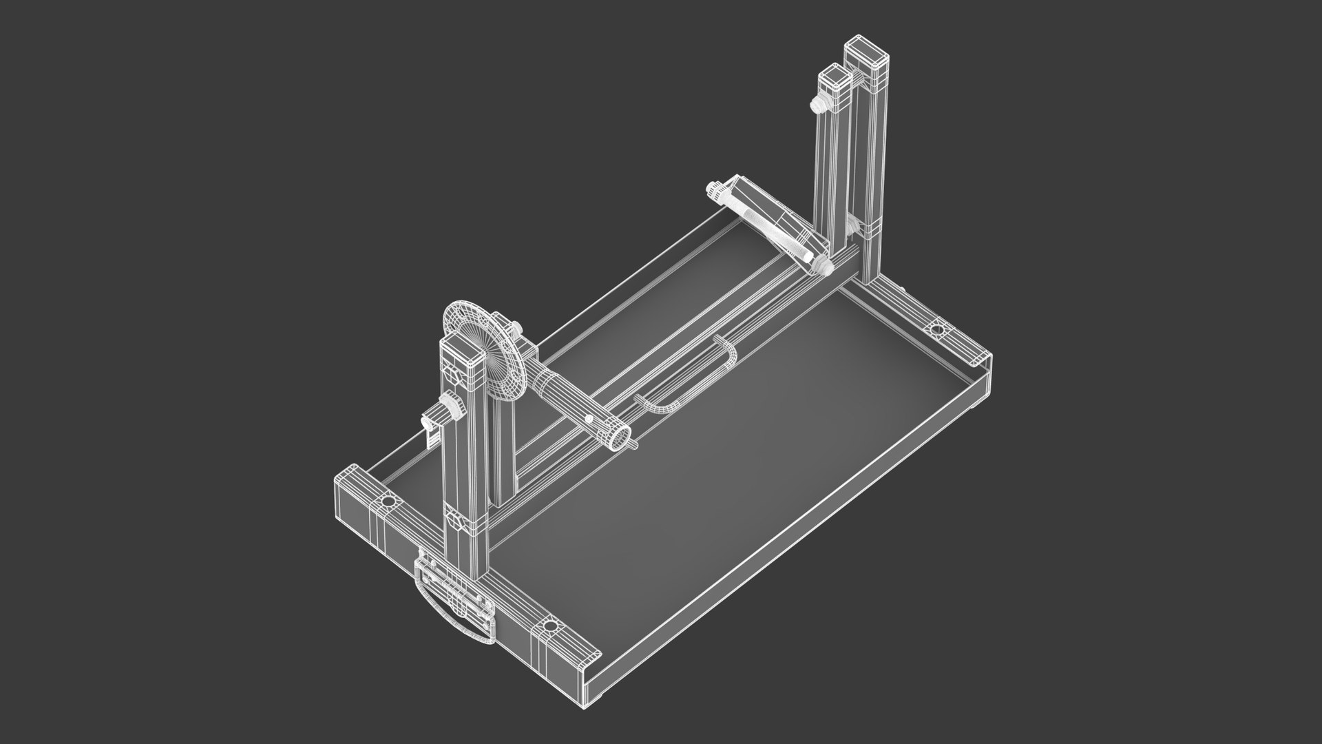 Garage Motorcycle Engine Stand 3D Model - TurboSquid 2372269