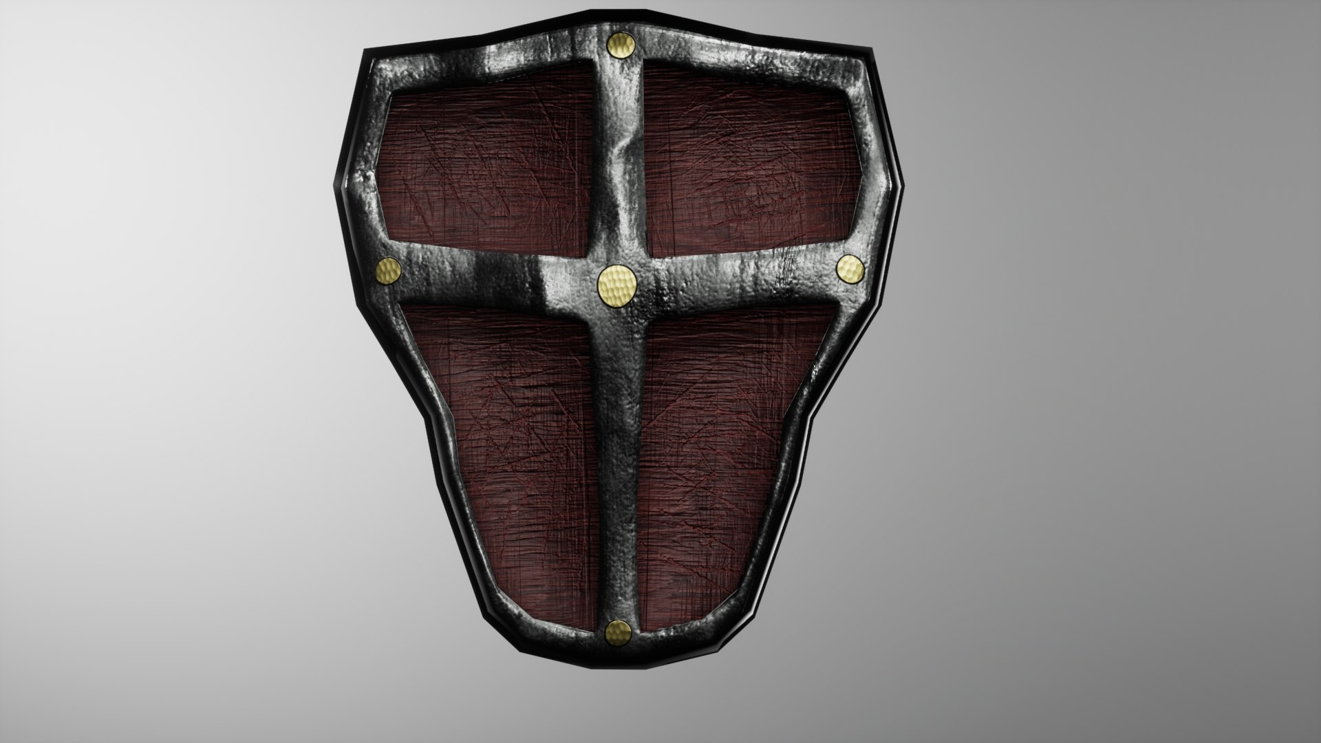 Cellshaded LowPoly Shields Pack 3D Model - TurboSquid 2067361