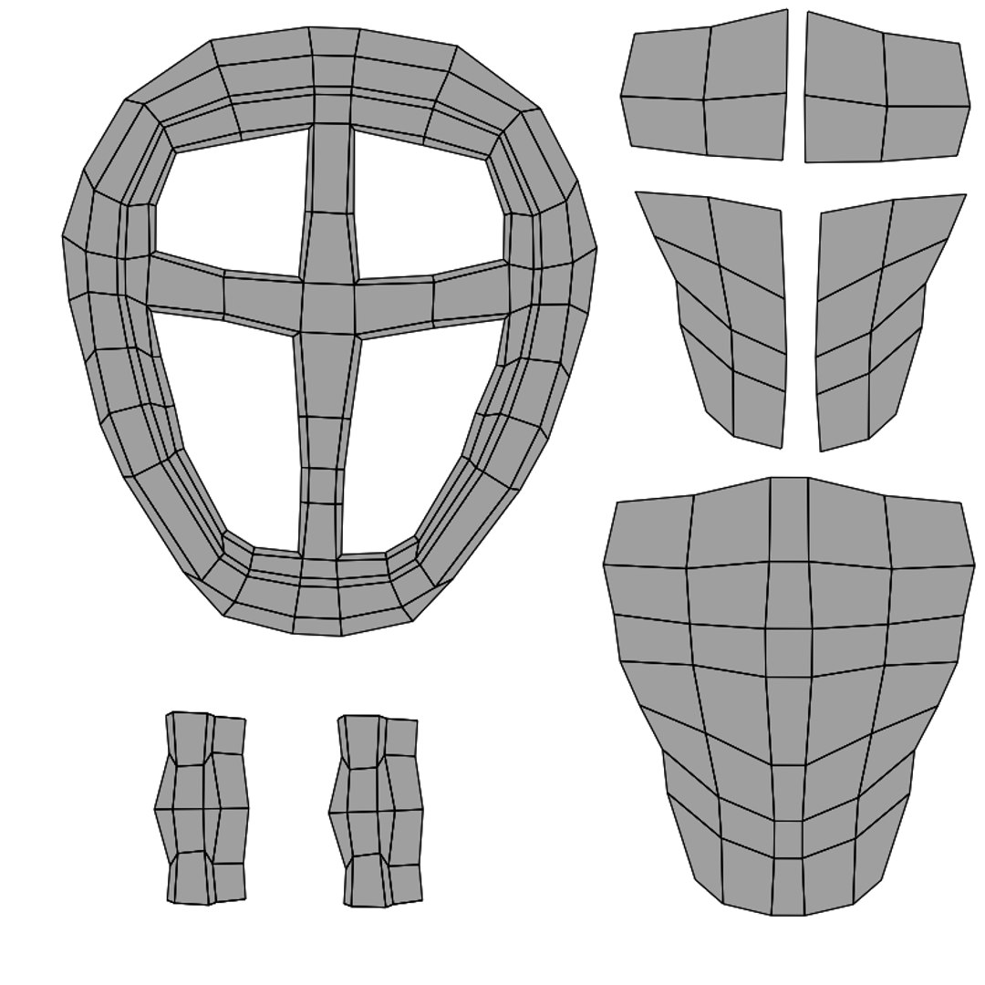 Cellshaded LowPoly Shields Pack 3D model - TurboSquid 2067361