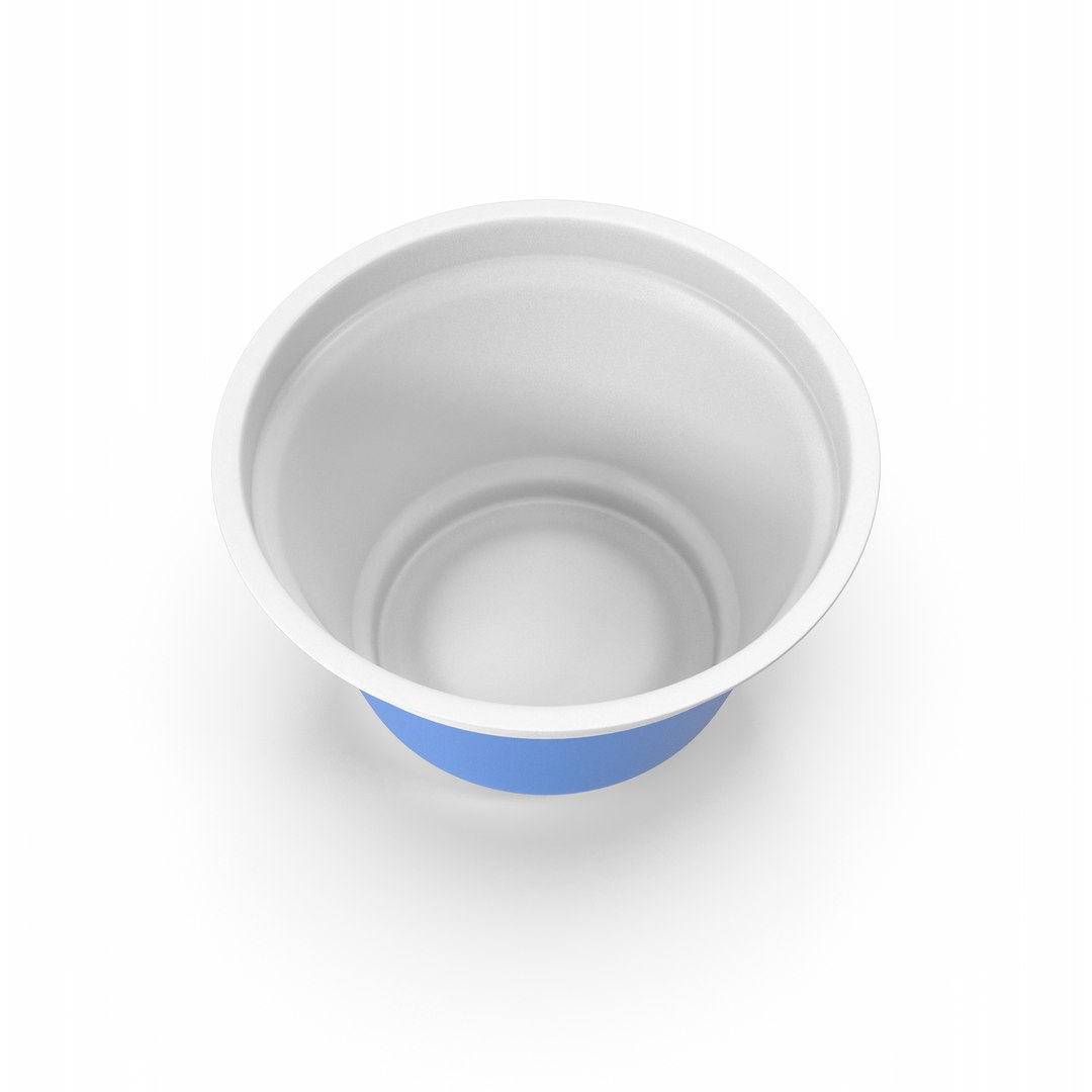 Sour Cream Cup 3D - TurboSquid 1851977
