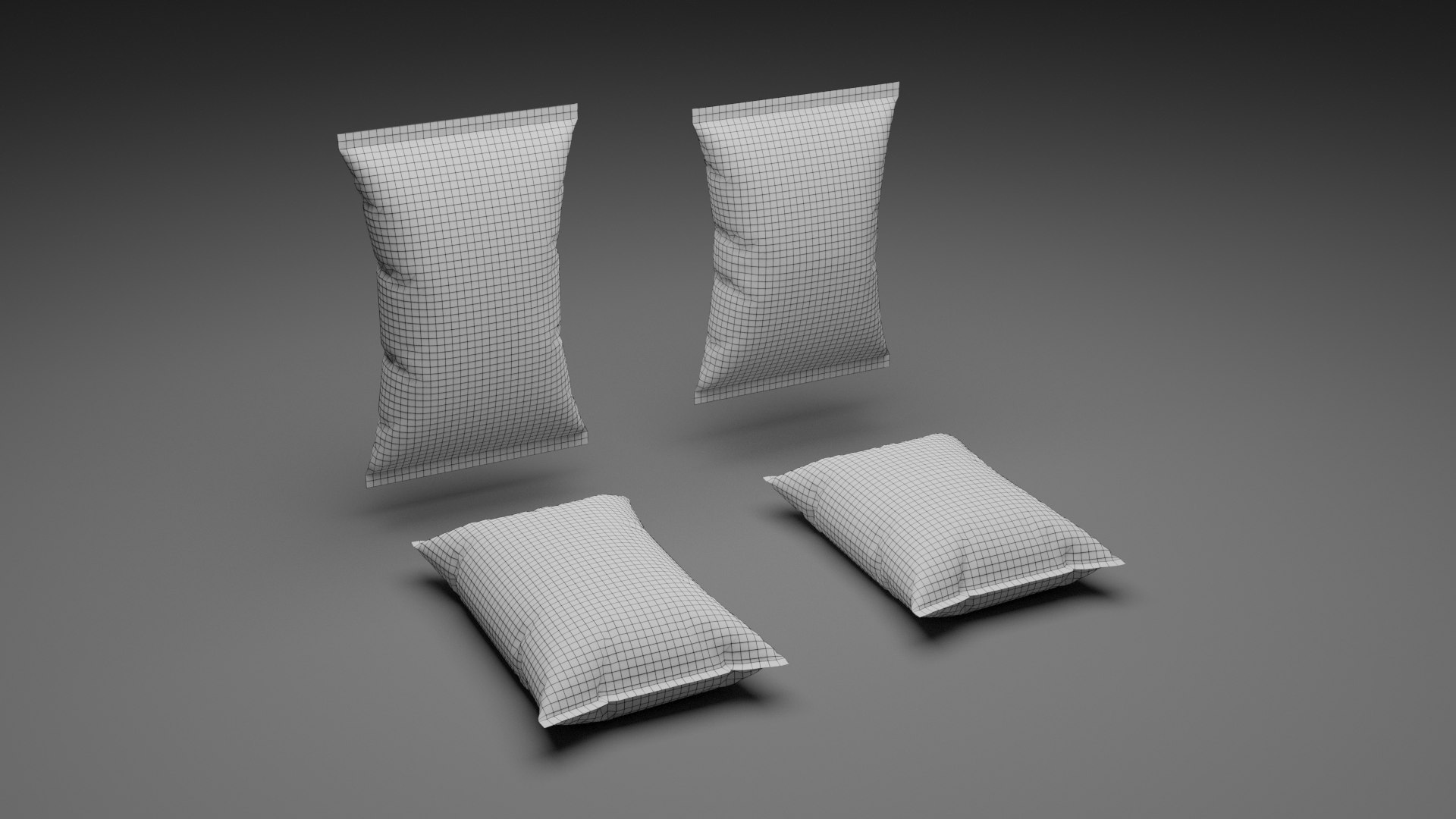 3D Chips Packet - TurboSquid 1995223