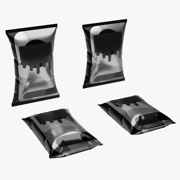 3D Packet Models | TurboSquid