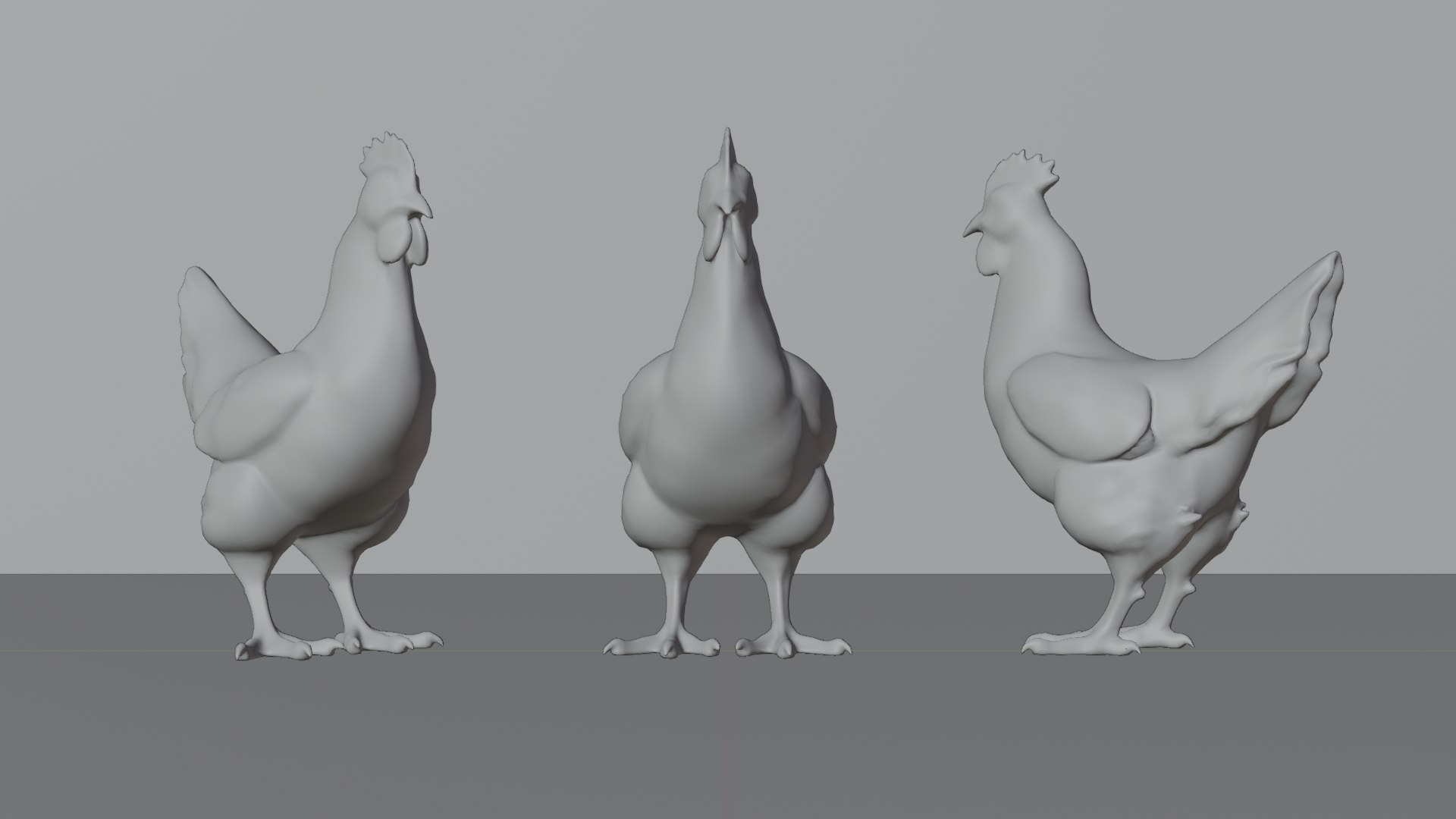 3D Chicken Model - TurboSquid 2377970