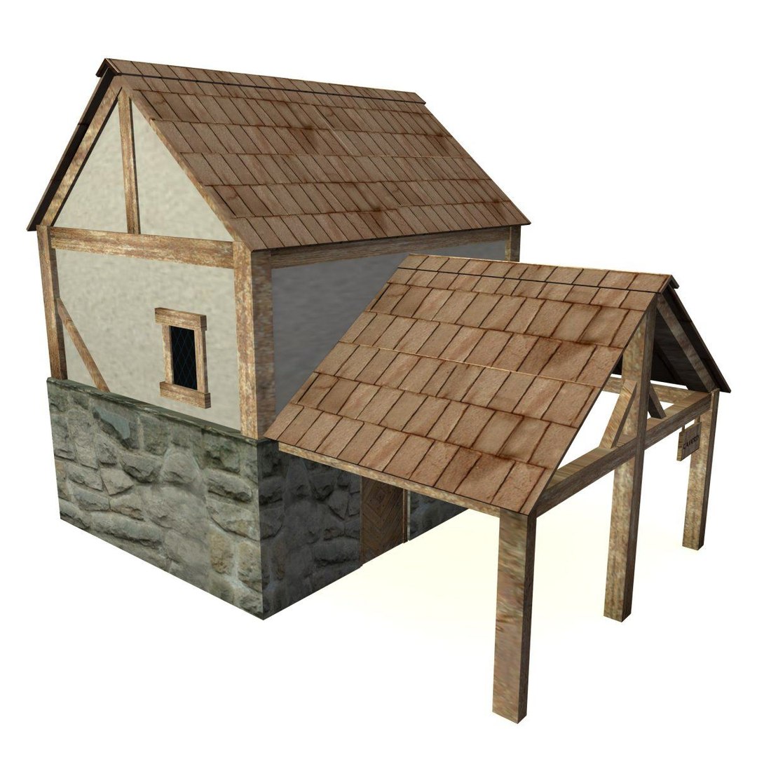 3d medieval tavern