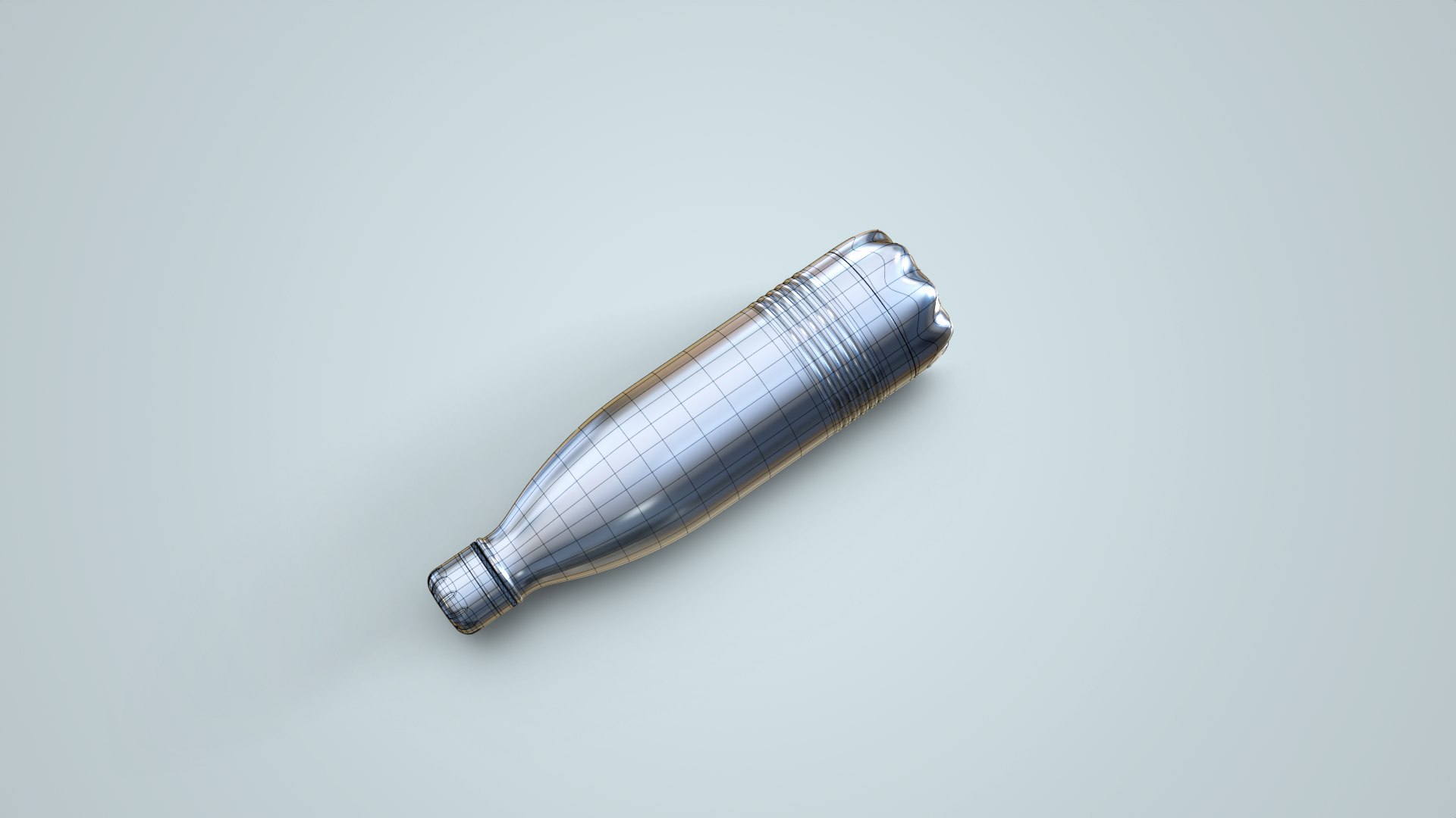 Steel Water Bottle 3D Model - TurboSquid 2046568