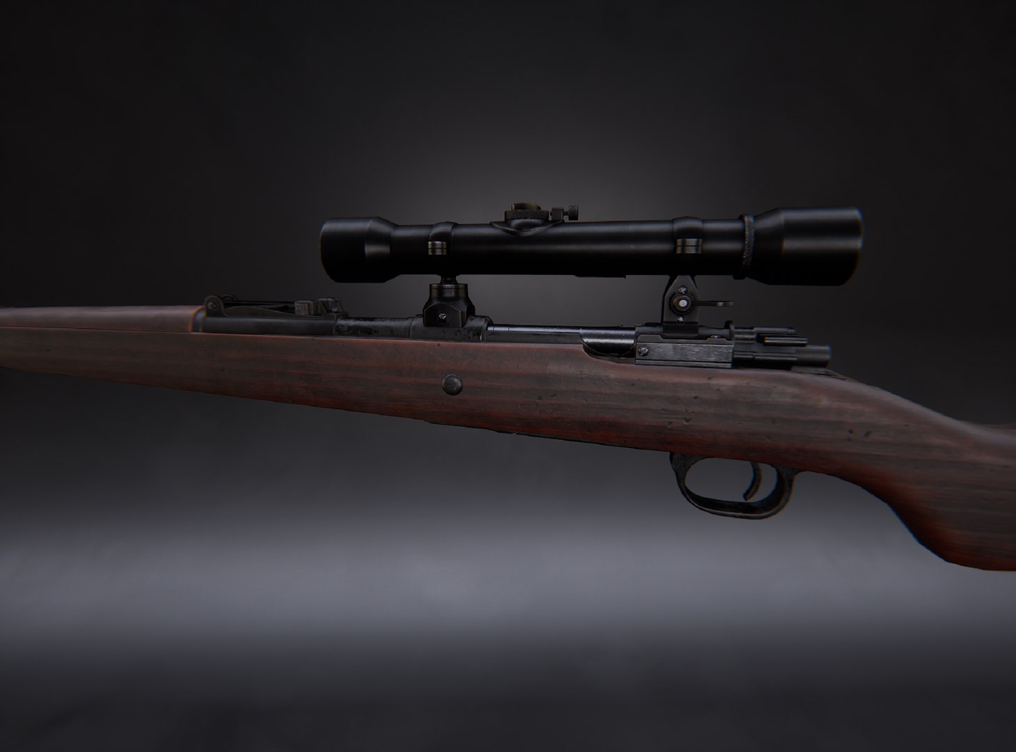3D KAR98 AAA Game Ready PBR Low-poly 3D Model - TurboSquid 2003987