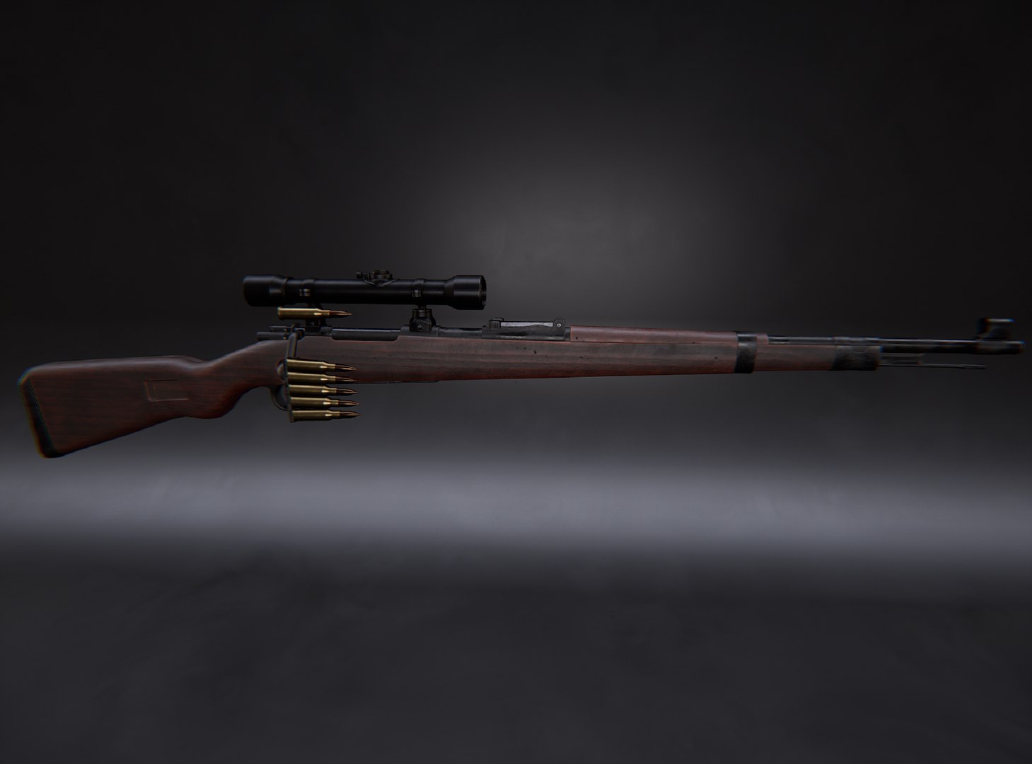 3D KAR98 AAA Game Ready PBR Low-poly 3D Model - TurboSquid 2003987