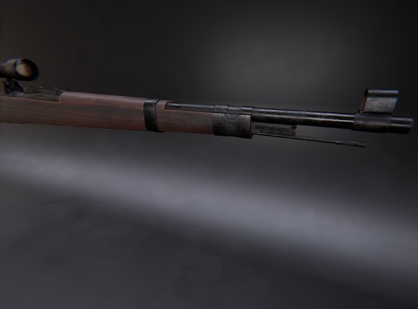 modelo 3d KAR98 AAA Game Ready PBR Low-poly modelo 3d - TurboSquid 2003987