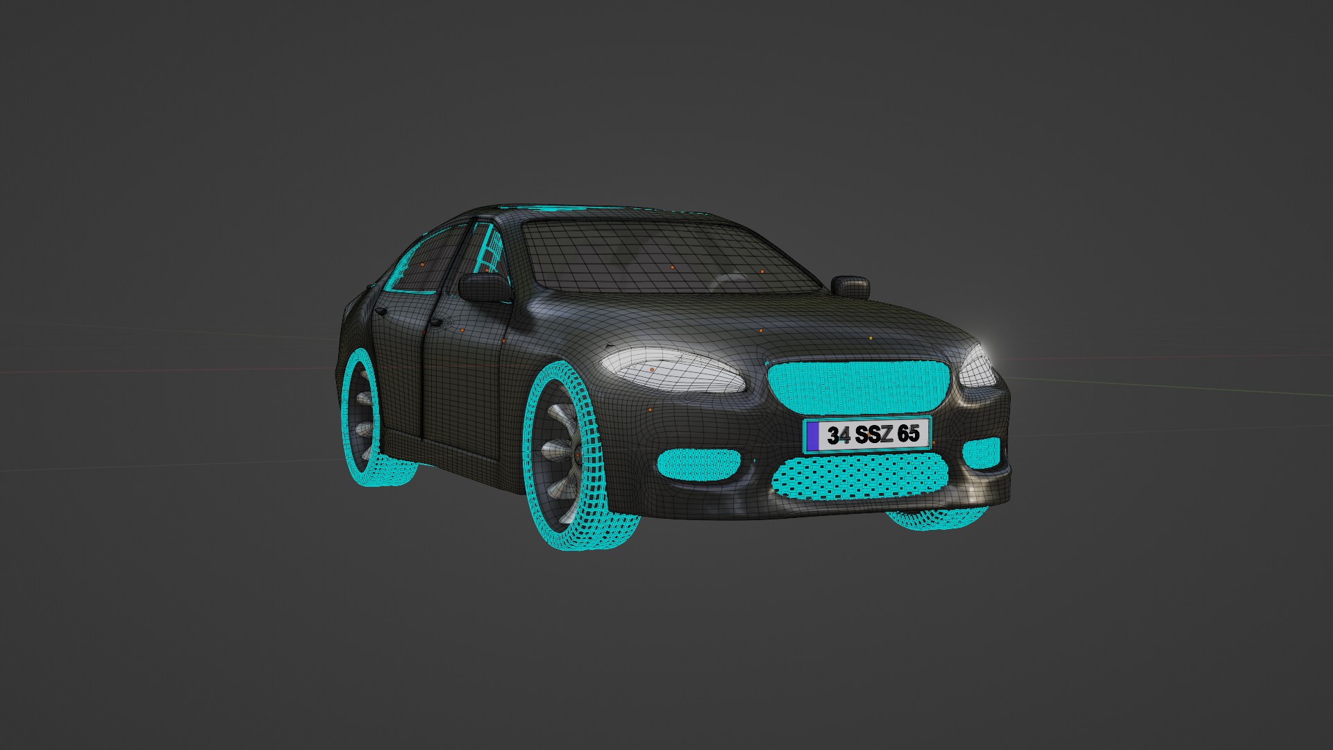 Car Infinity 3D Model - TurboSquid 1837026