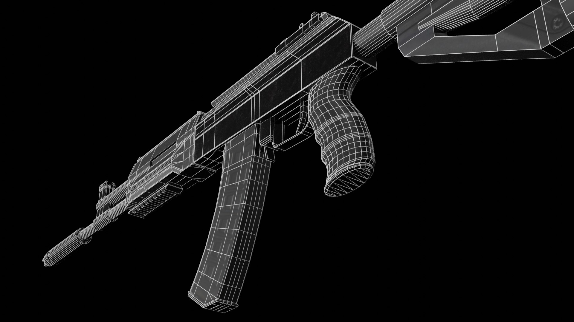 3D Model Ak-12 Unity - TurboSquid 1498081