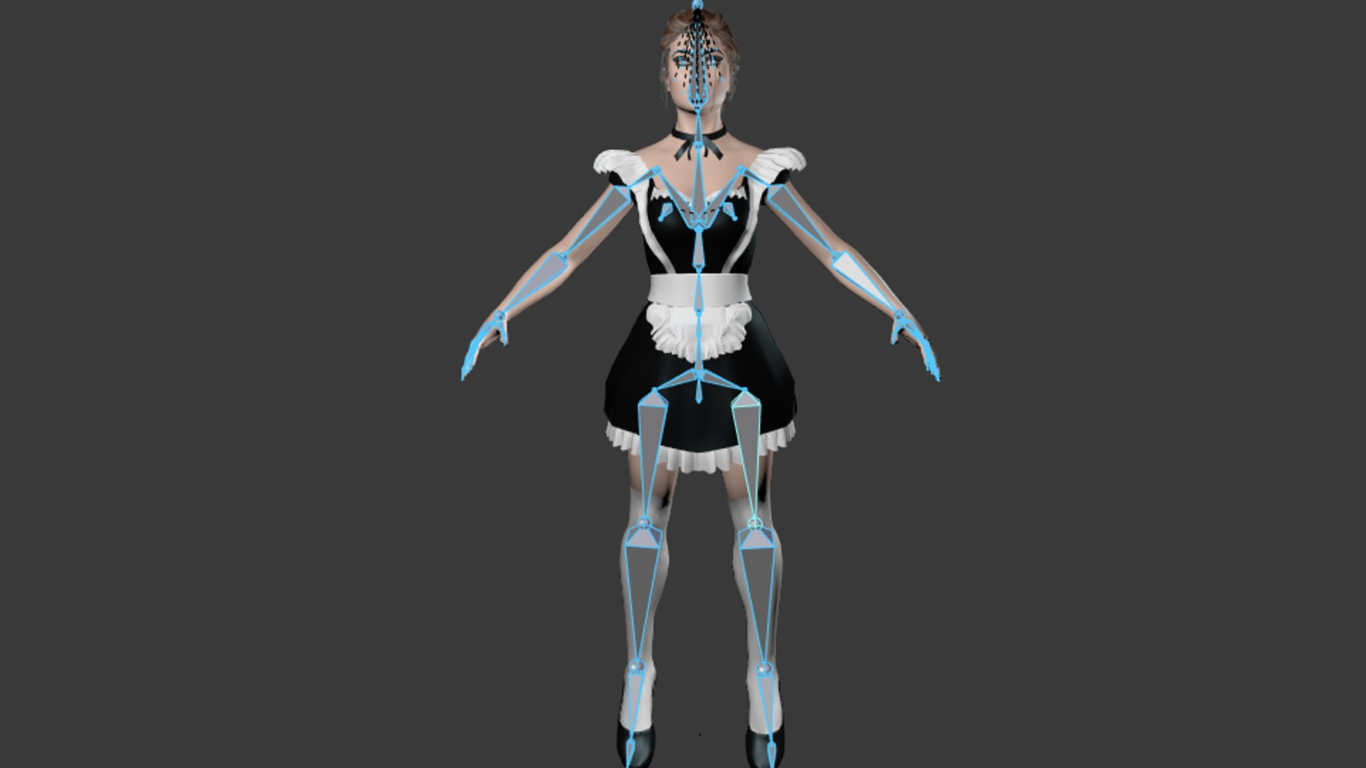 3D Model Maid - TurboSquid 1933157