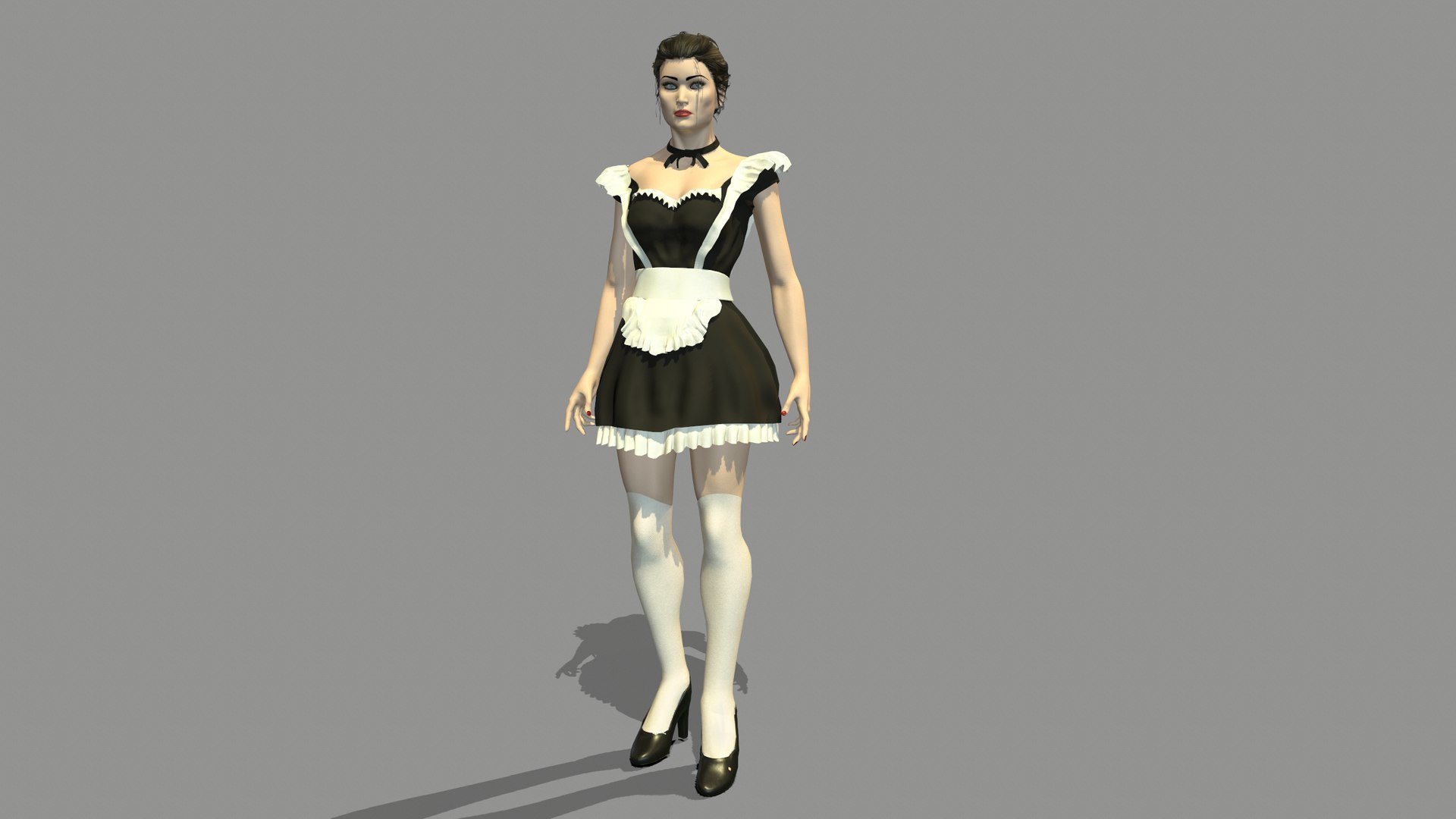 3D Model Maid - TurboSquid 1933157