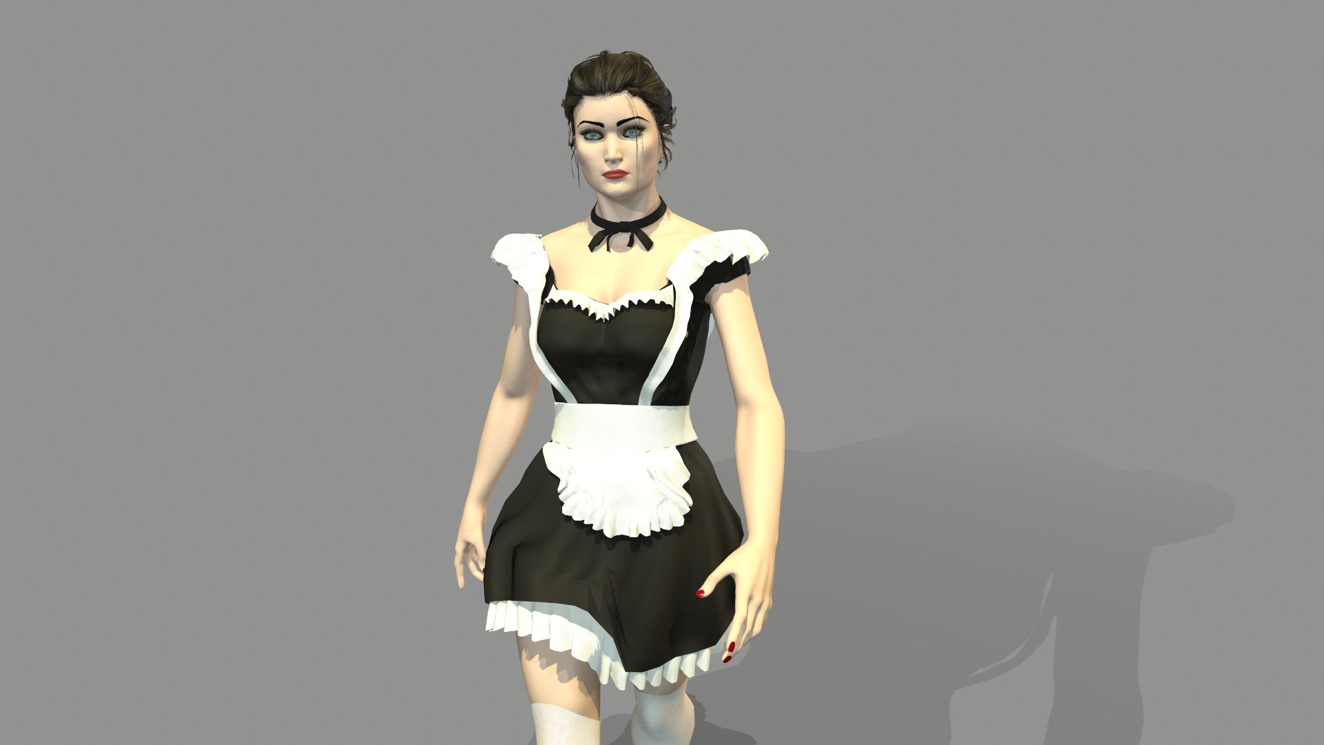 3D Model Maid - TurboSquid 1933157
