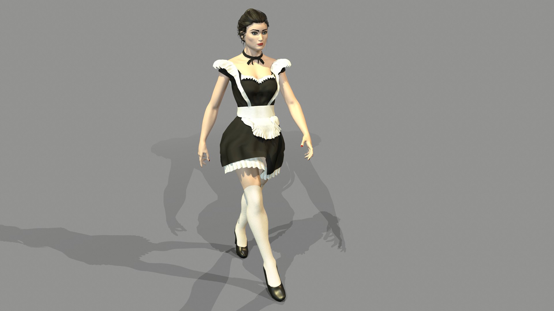 3D Model Maid - TurboSquid 1933157