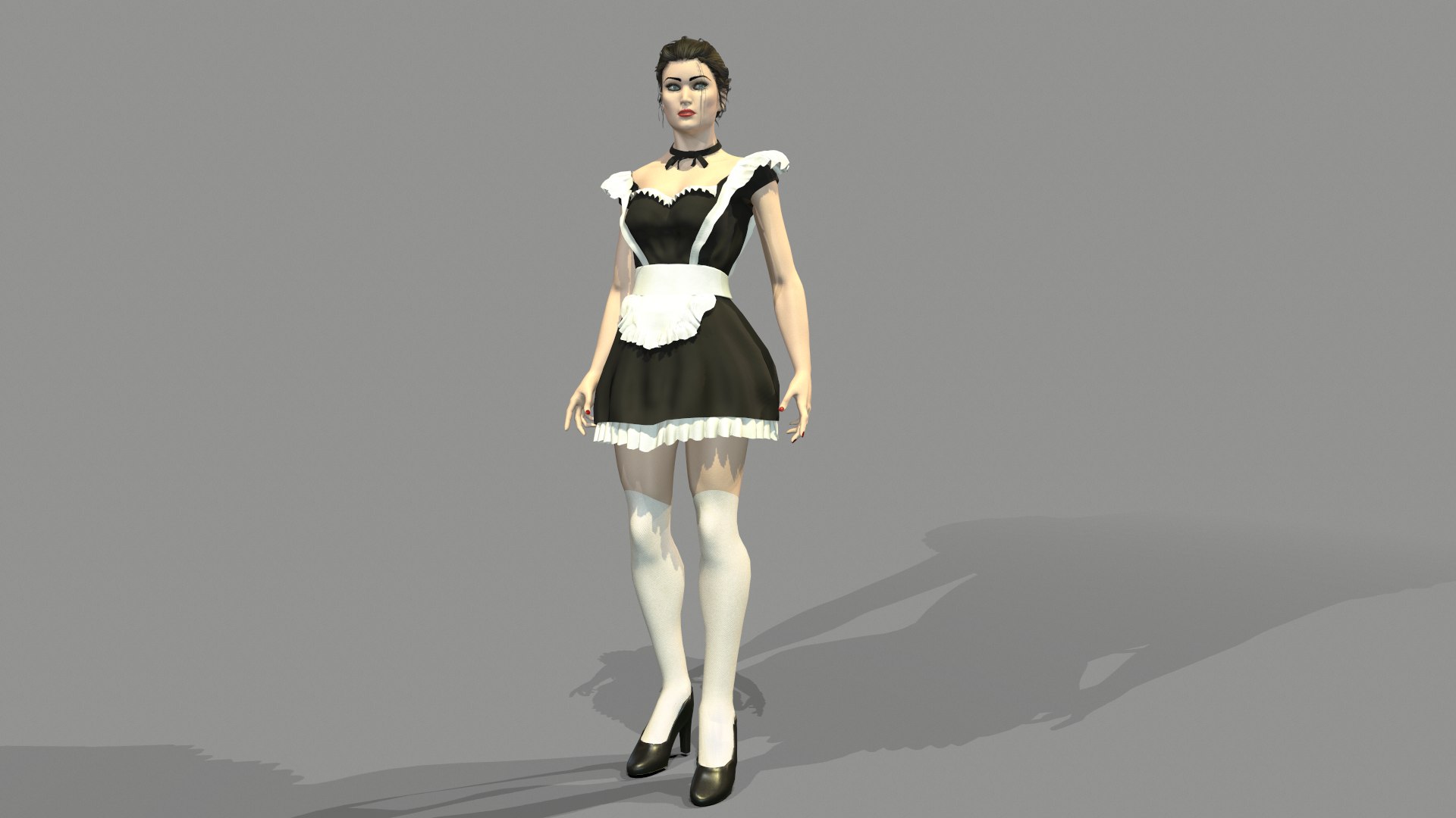 3D Model Maid - TurboSquid 1933157