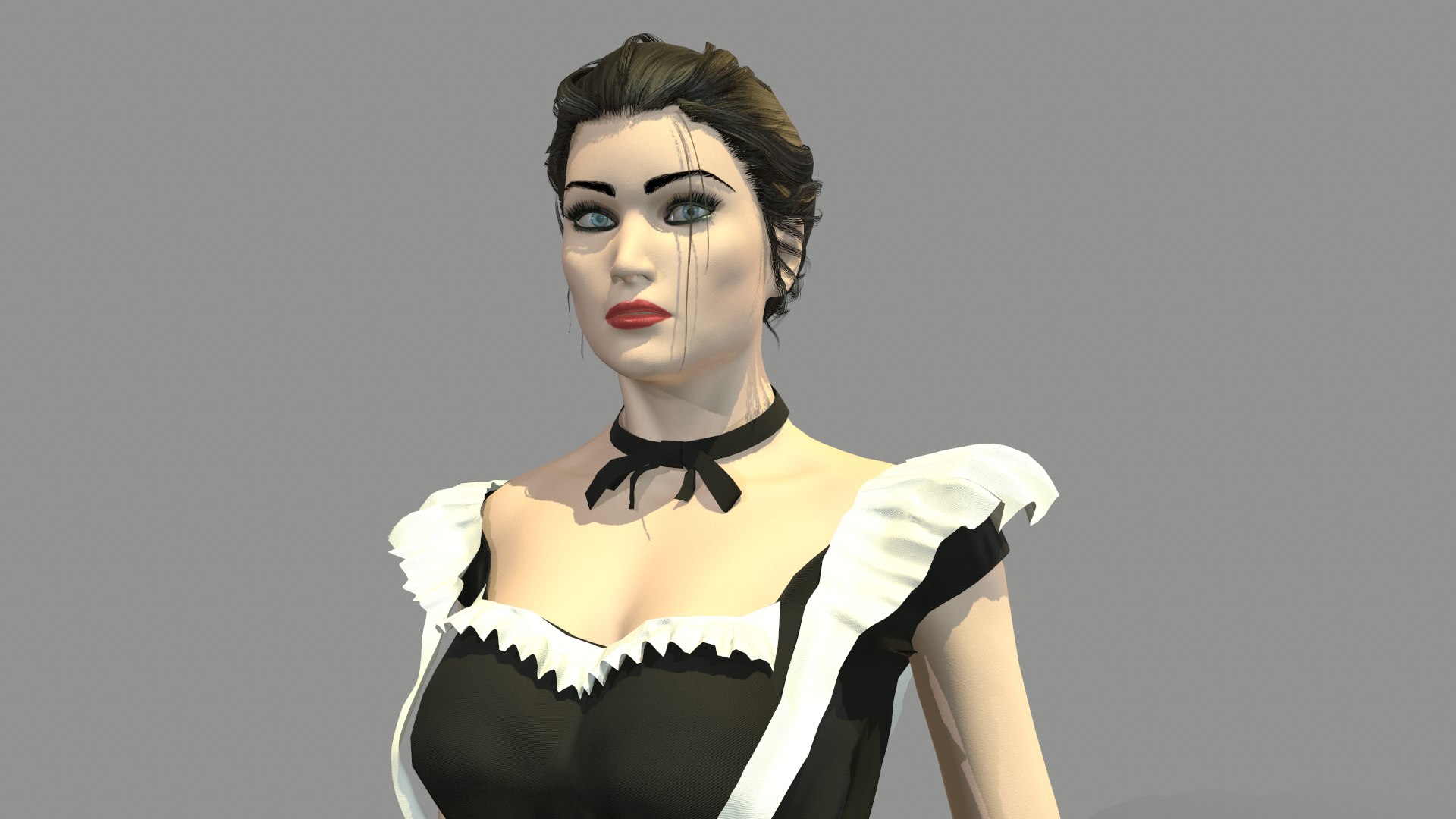 3D Model Maid - TurboSquid 1933157