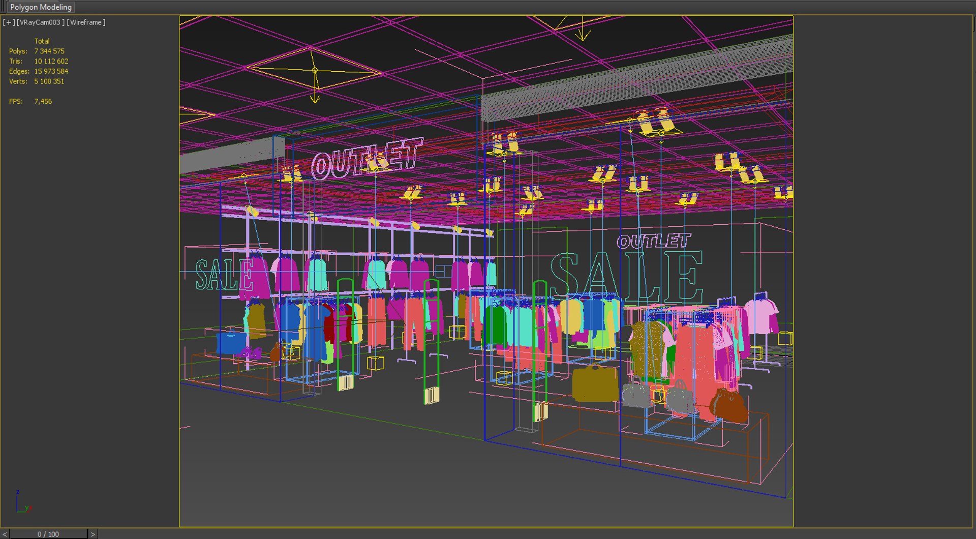 Interior Scene Store Renderer 3D Model - TurboSquid 1612356