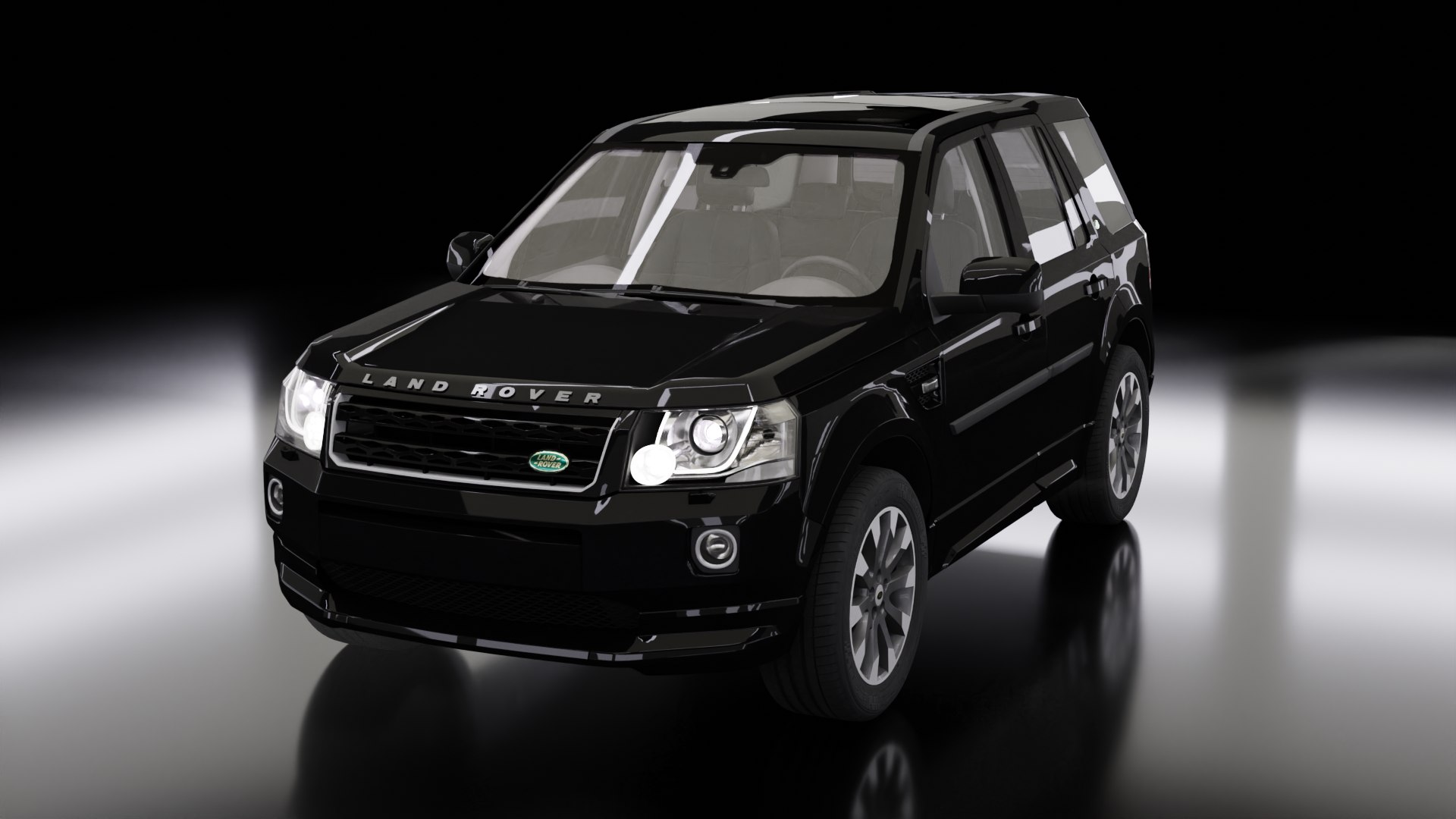 Land Rover Freelander 2 2014 INTERIOR 3D Model 3D Model - TurboSquid ...