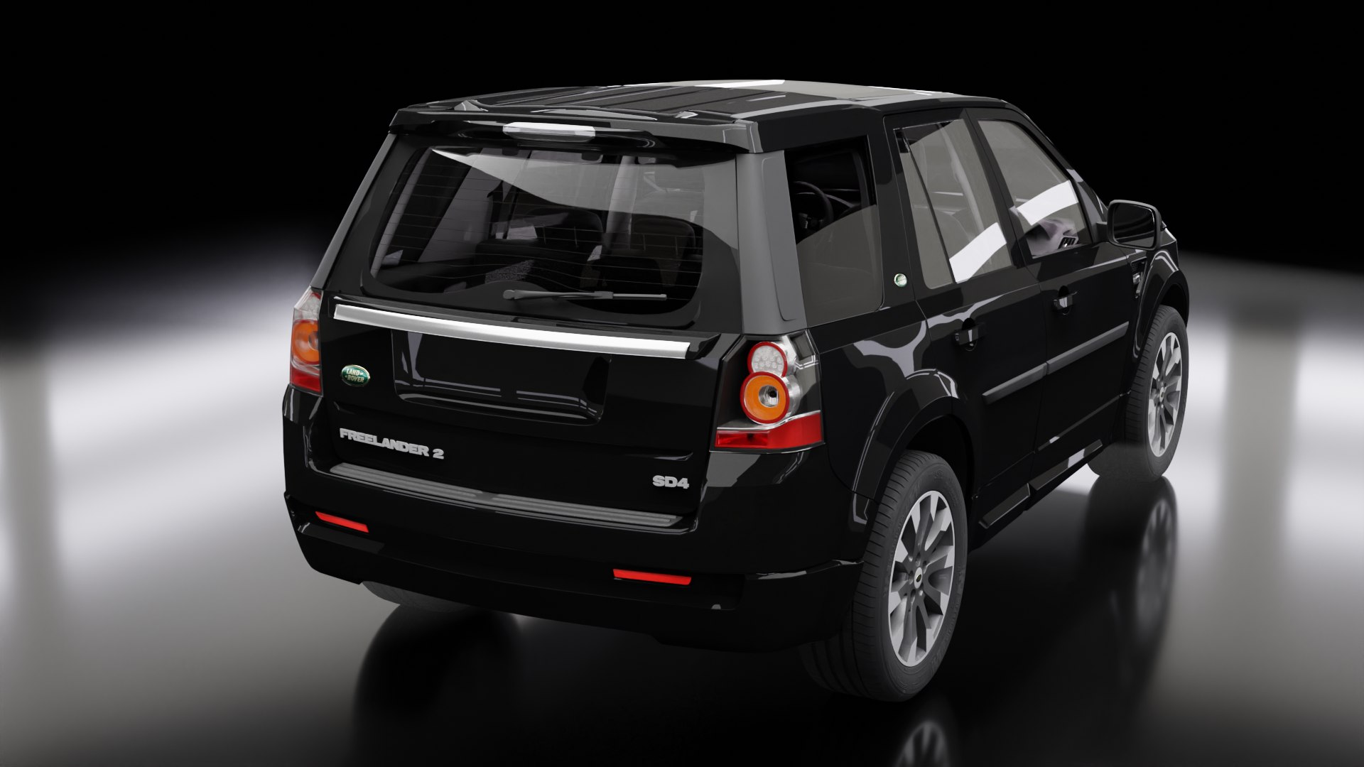 Land Rover Freelander 2 2014 INTERIOR 3D Model 3D Model - TurboSquid ...