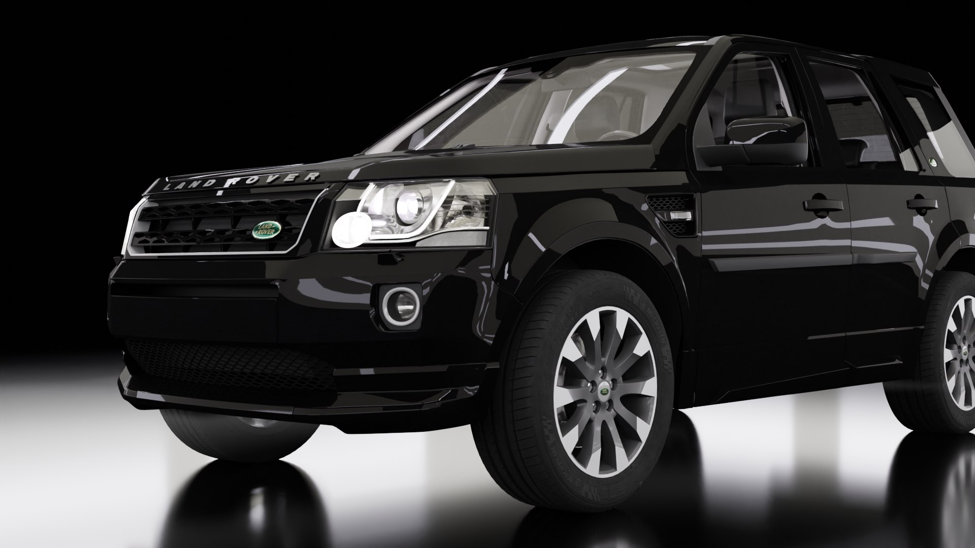 Land Rover Freelander 2 2014 INTERIOR 3D Model 3D Model - TurboSquid ...