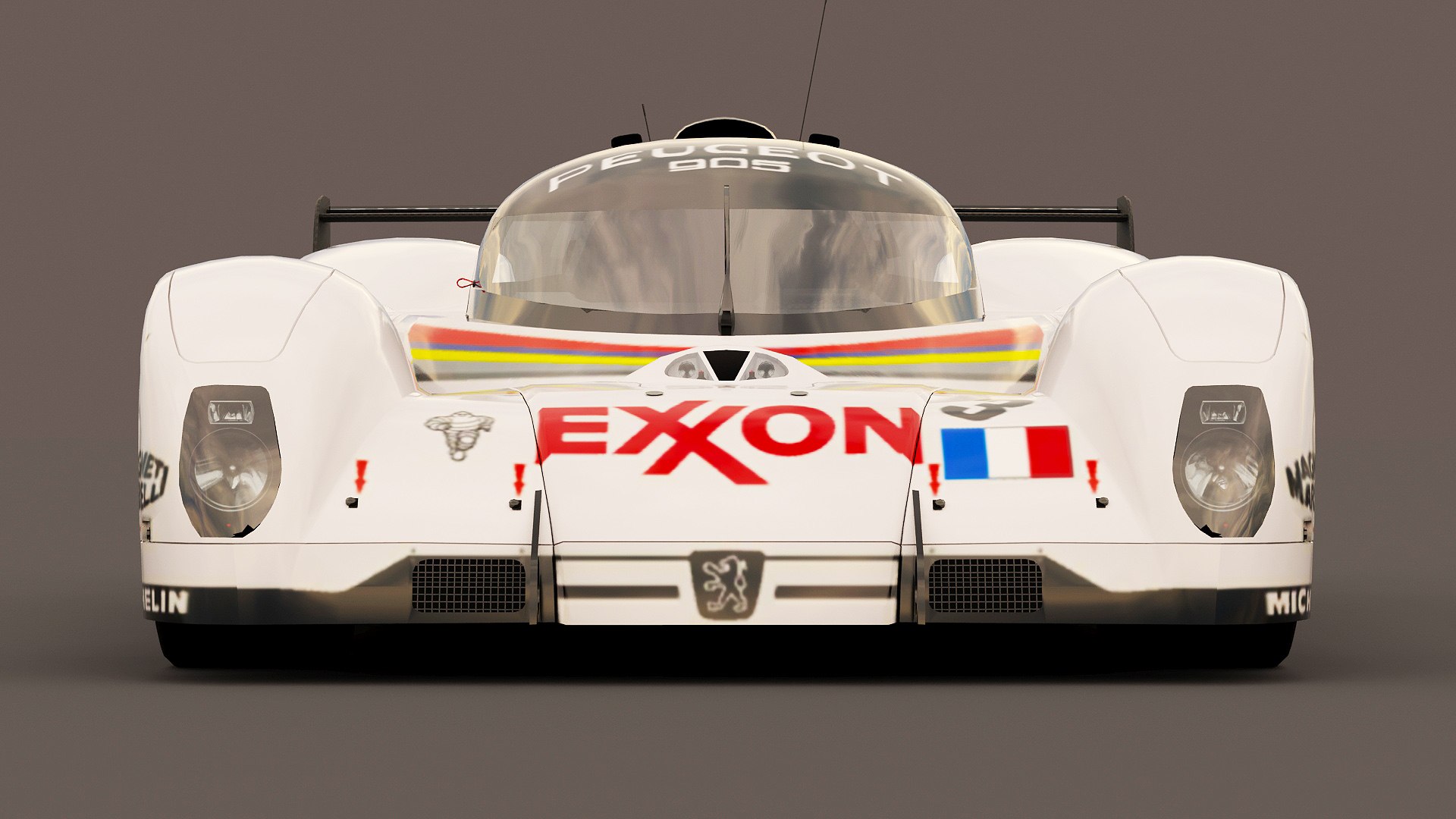 Peugeot 905 Lm 1992 3D Model - TurboSquid 2223076