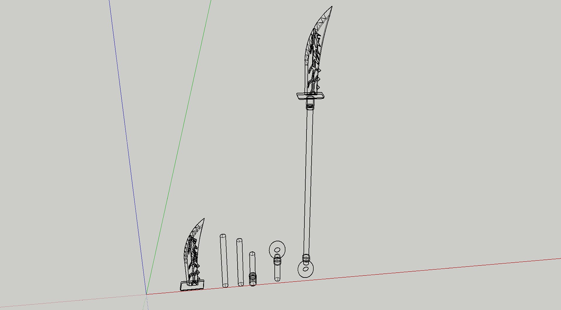 Marvel Mr Negative Sword 3D Model - TurboSquid 2195401