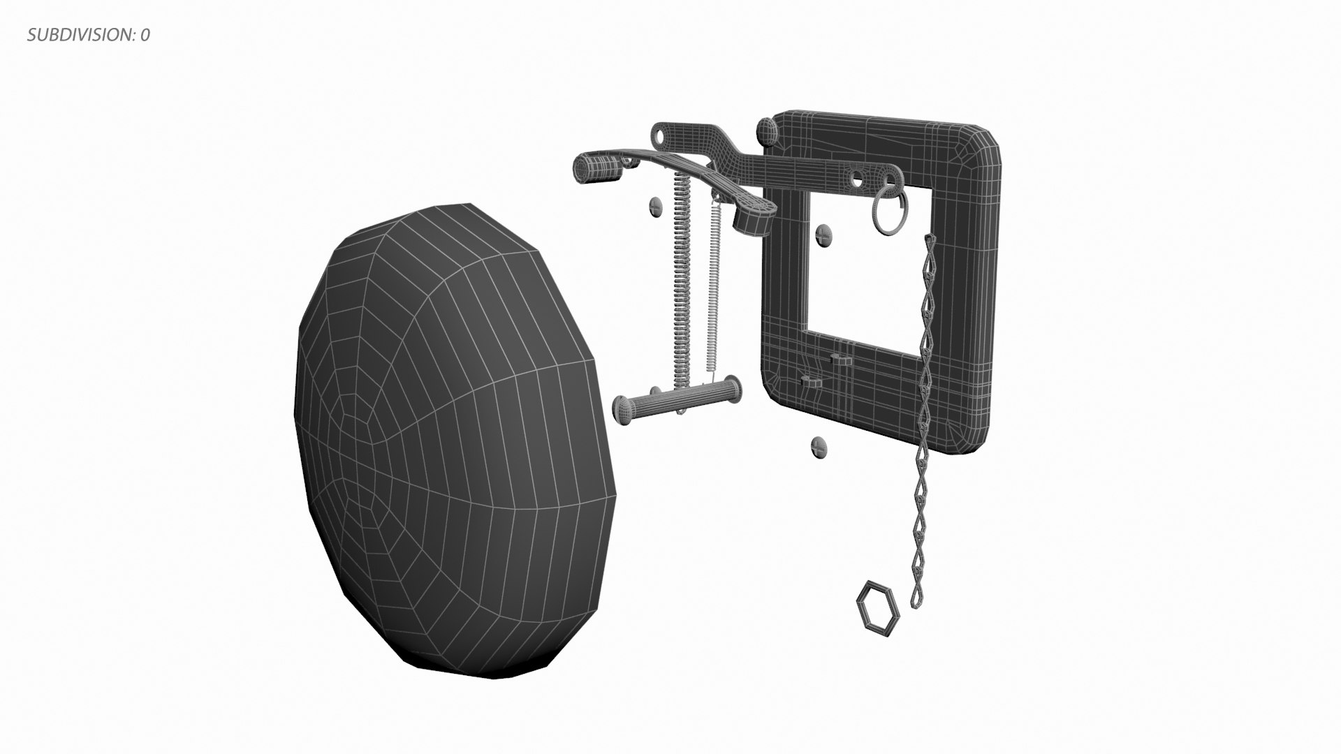 Classic Boxing Bell Model - TurboSquid 1799082