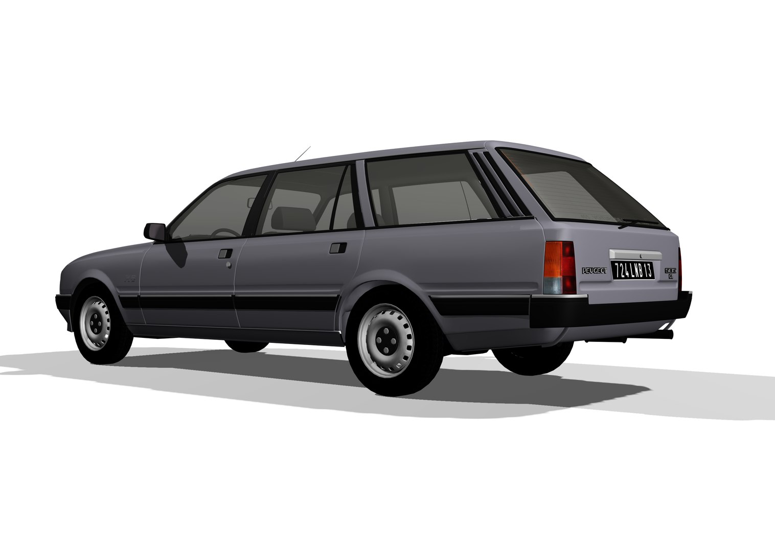 3D Peugeot 505 Break - TurboSquid 2020009