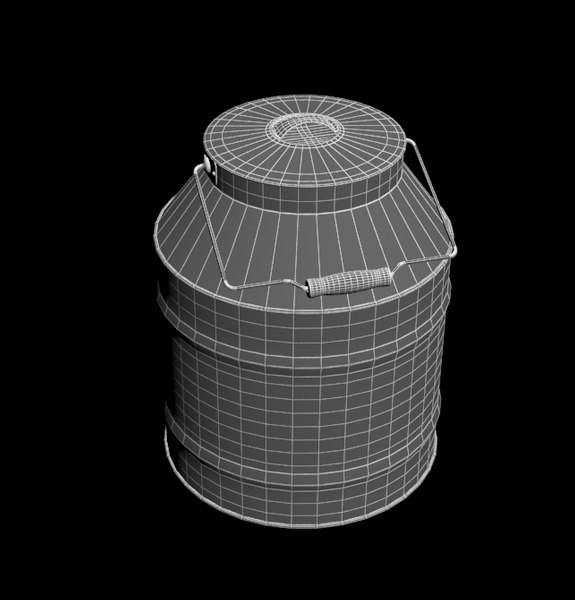 metal container 3d model