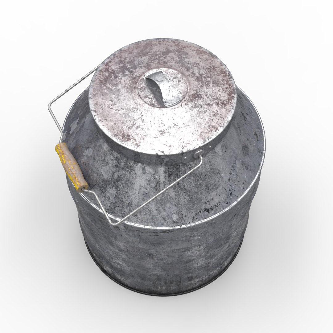 metal container 3d model