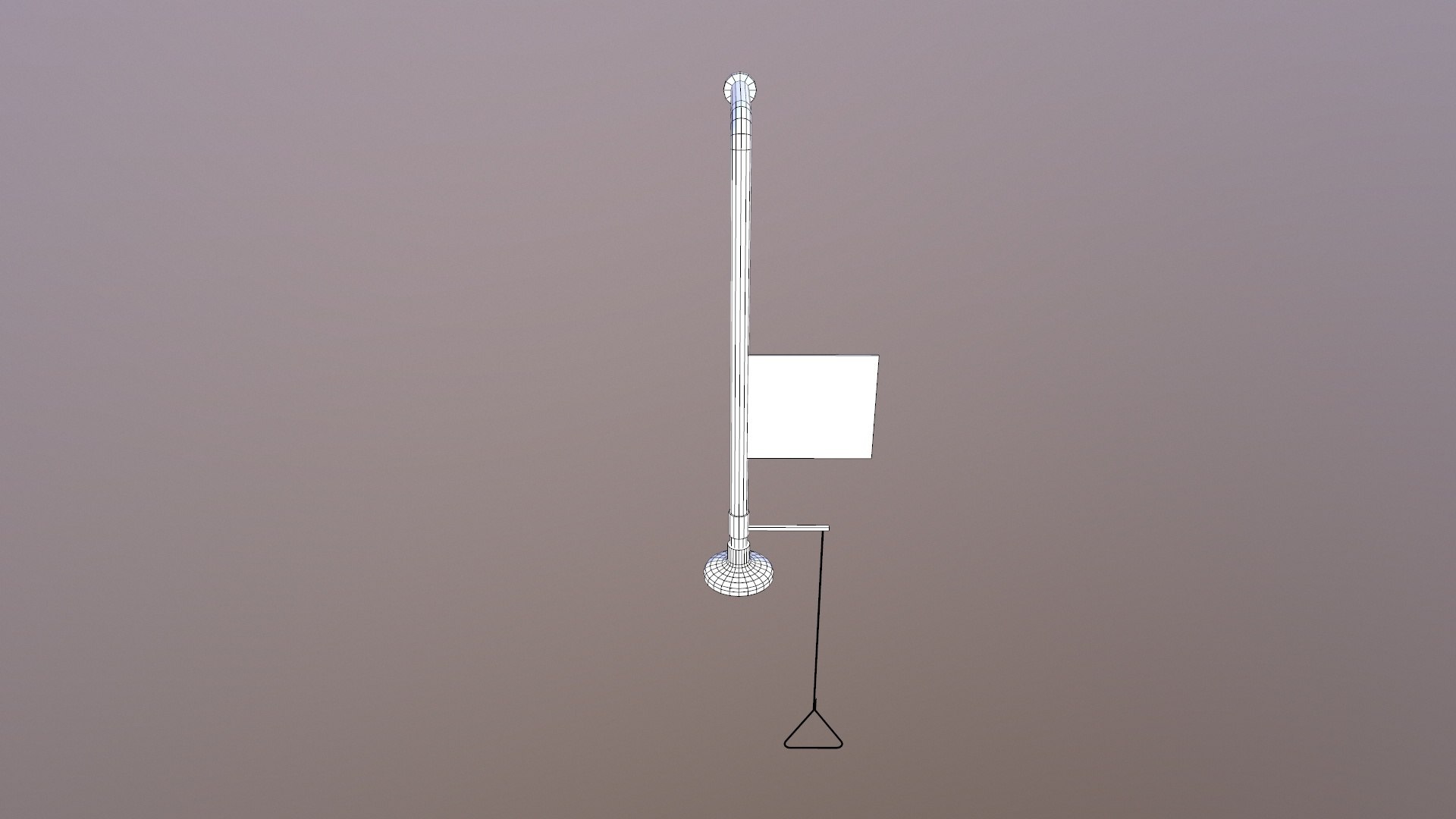 3D Emergency Shower Model - TurboSquid 2291835